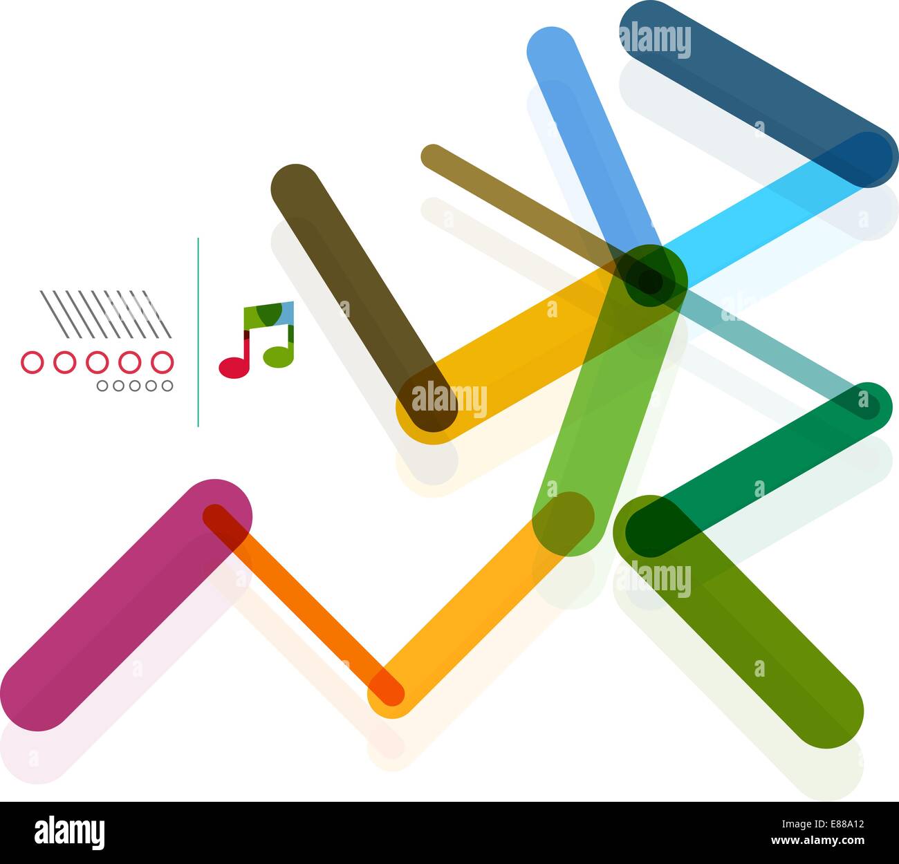 Vector man person abstract geometric shape concept Stock Vector Image ...