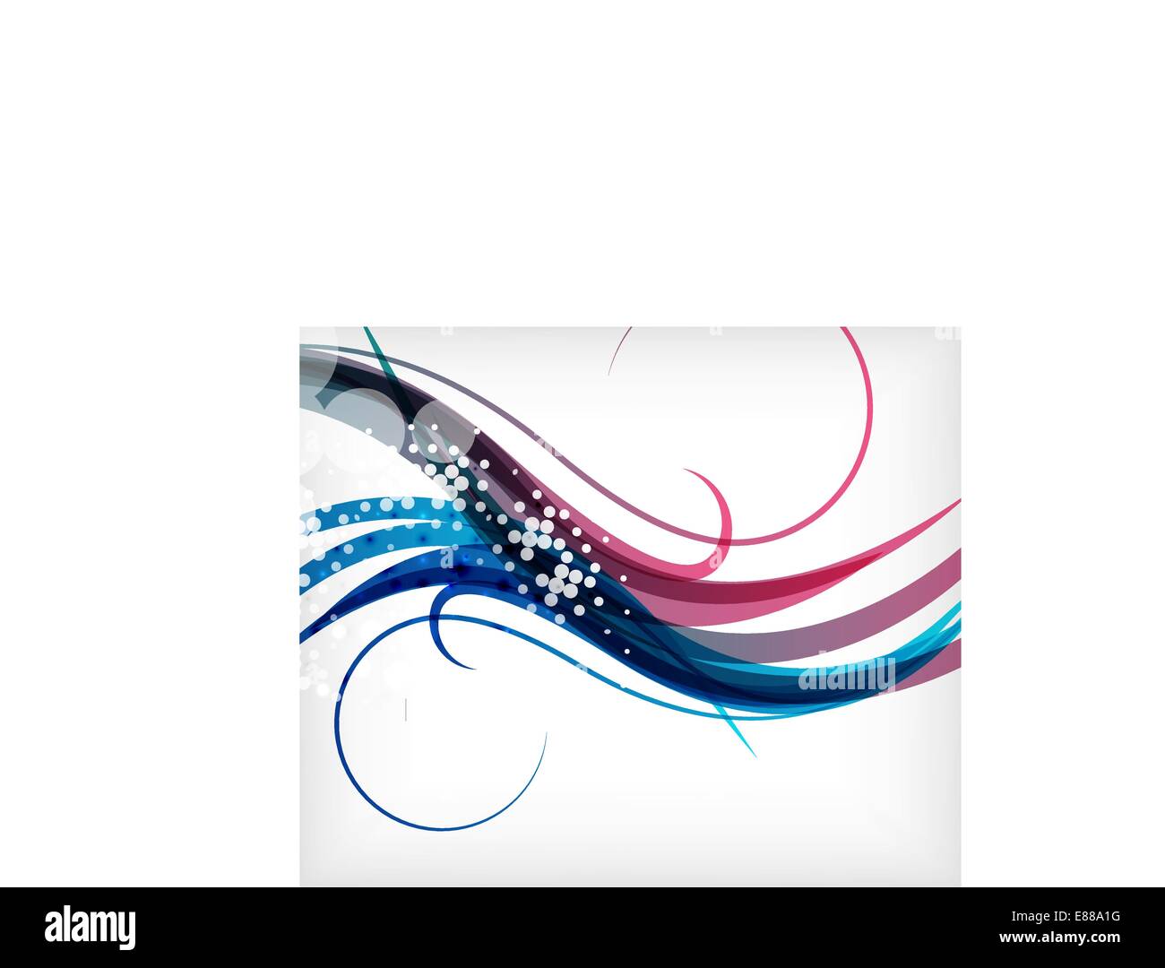 Light colorful swirl lines for business / technology background Stock ...