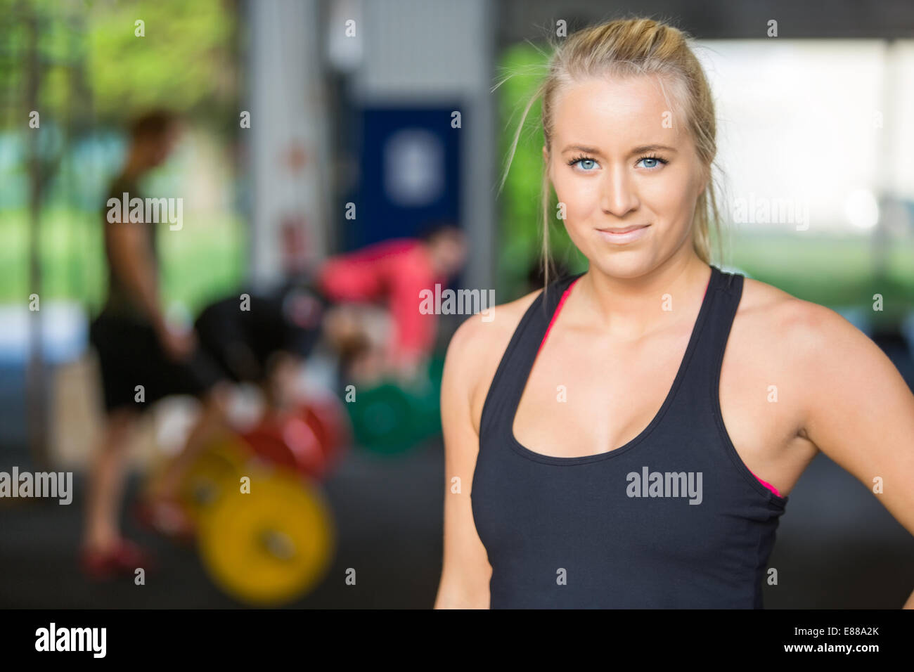 Beautiful female coach training hi-res stock photography and images - Alamy