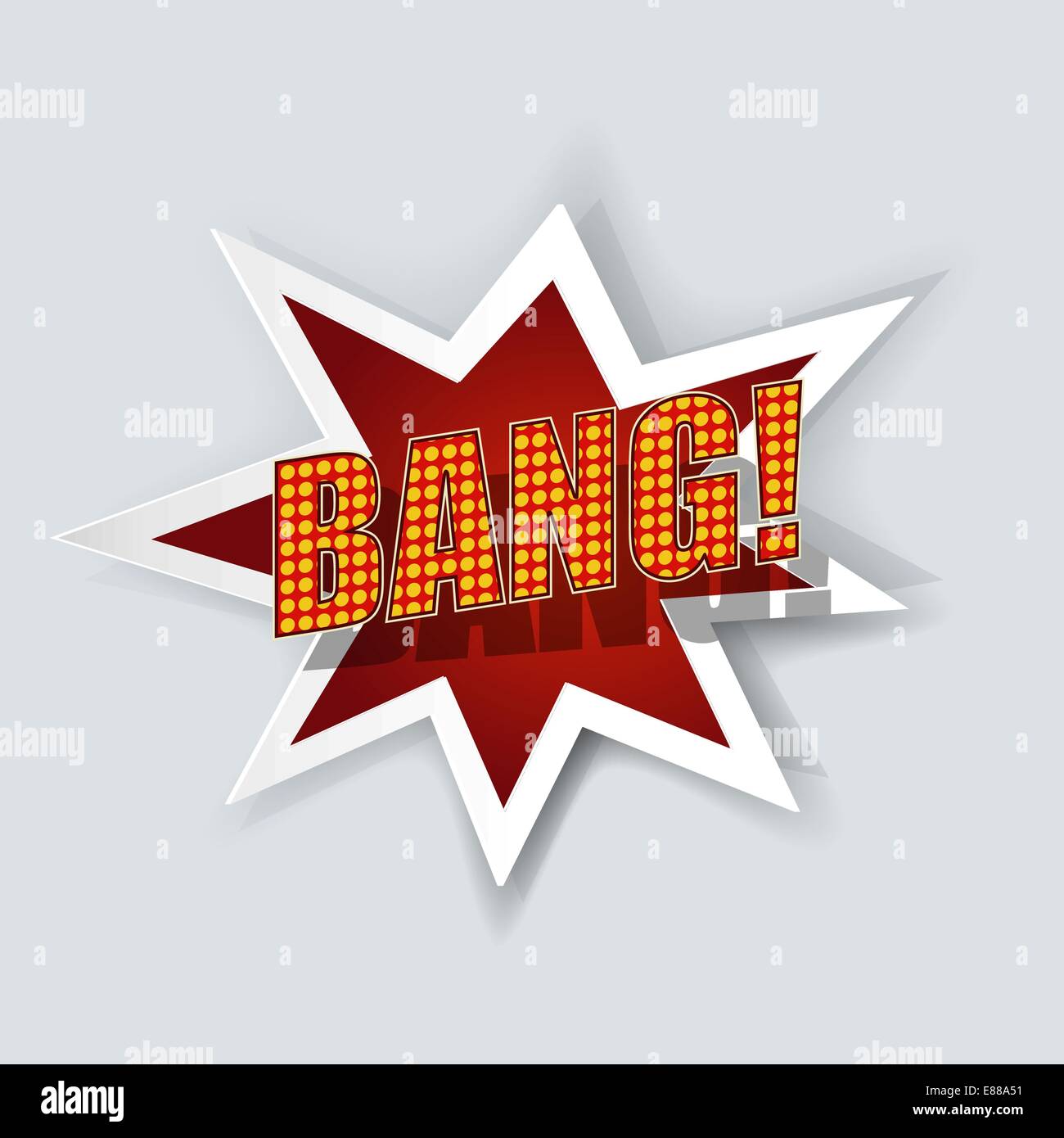 Cartoon bang Stock Vector Images - Alamy
