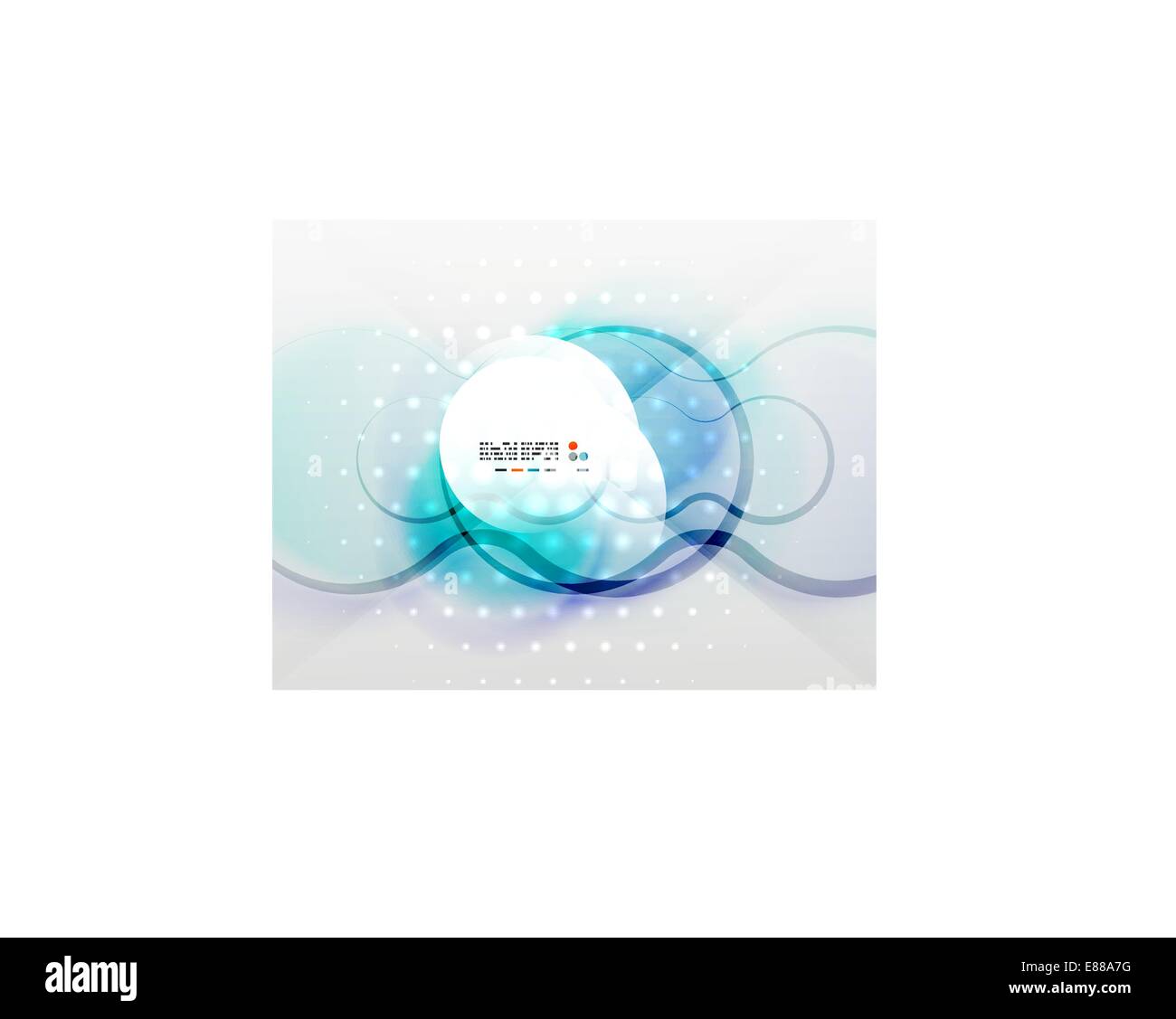 Vector futuristic blurred hi-tech shapes Stock Vector Image & Art - Alamy
