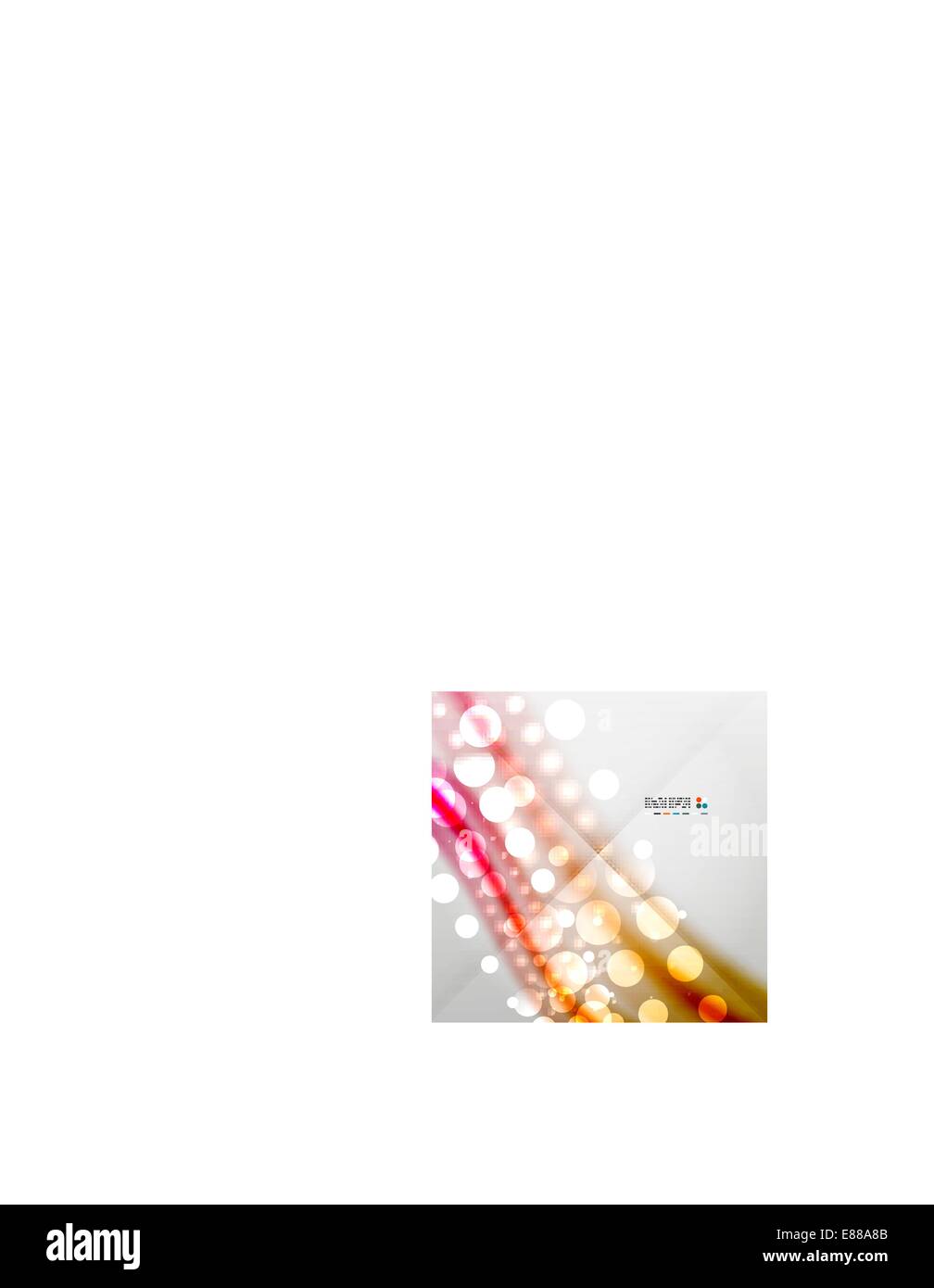 Blurred waves and lights modern abstract background Stock Vector Image ...