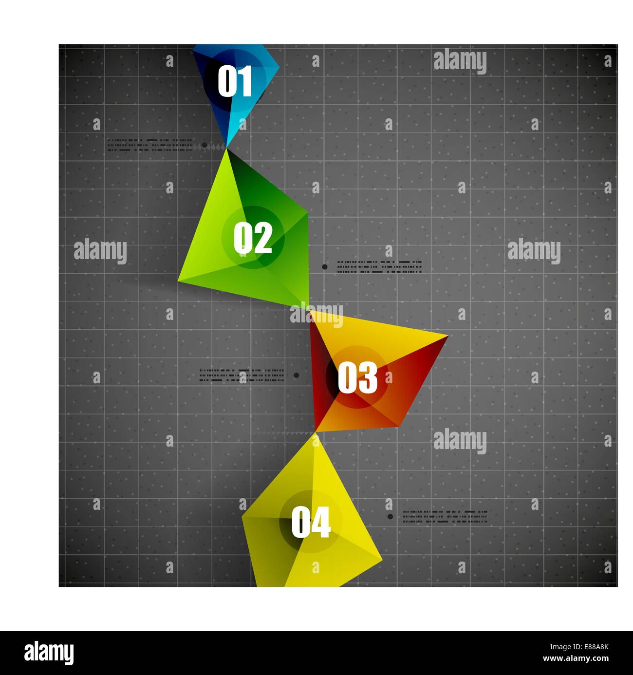 Modern vector geometrical shape template Stock Vector Image & Art - Alamy