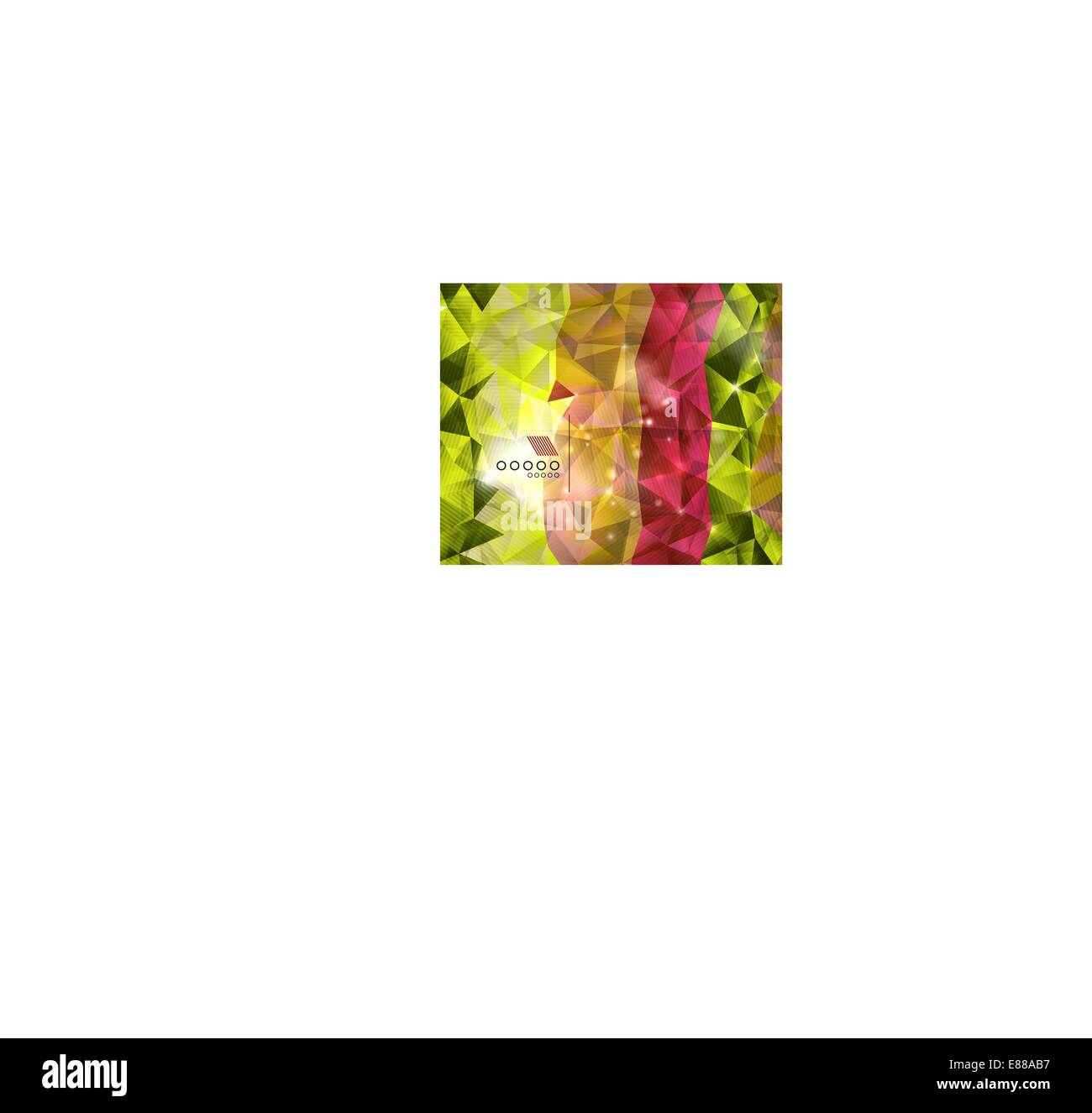 Shiny triangles geometric shape background Stock Vector Image & Art - Alamy