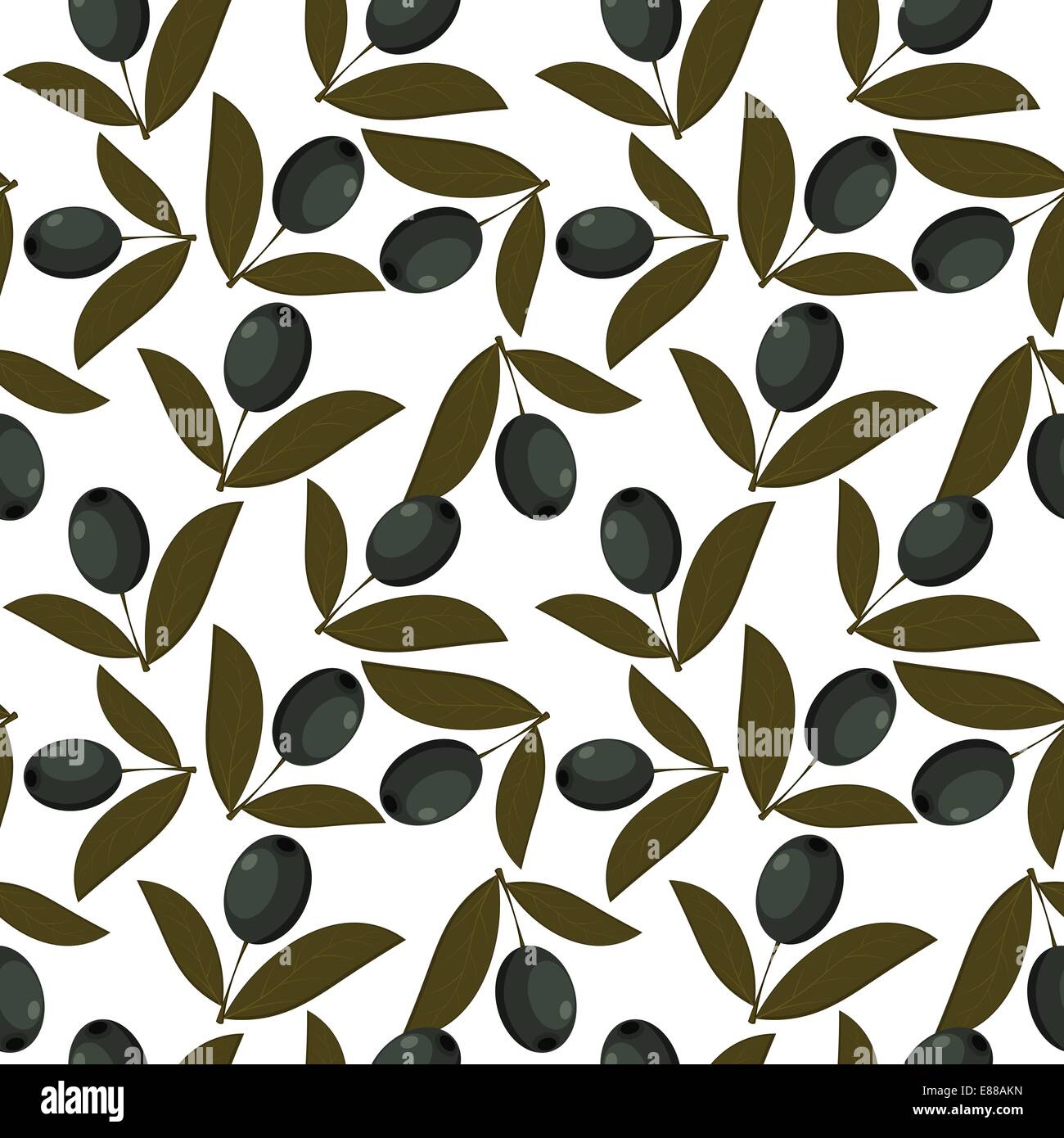 Olive tree illustrations Stock Vector Images - Alamy