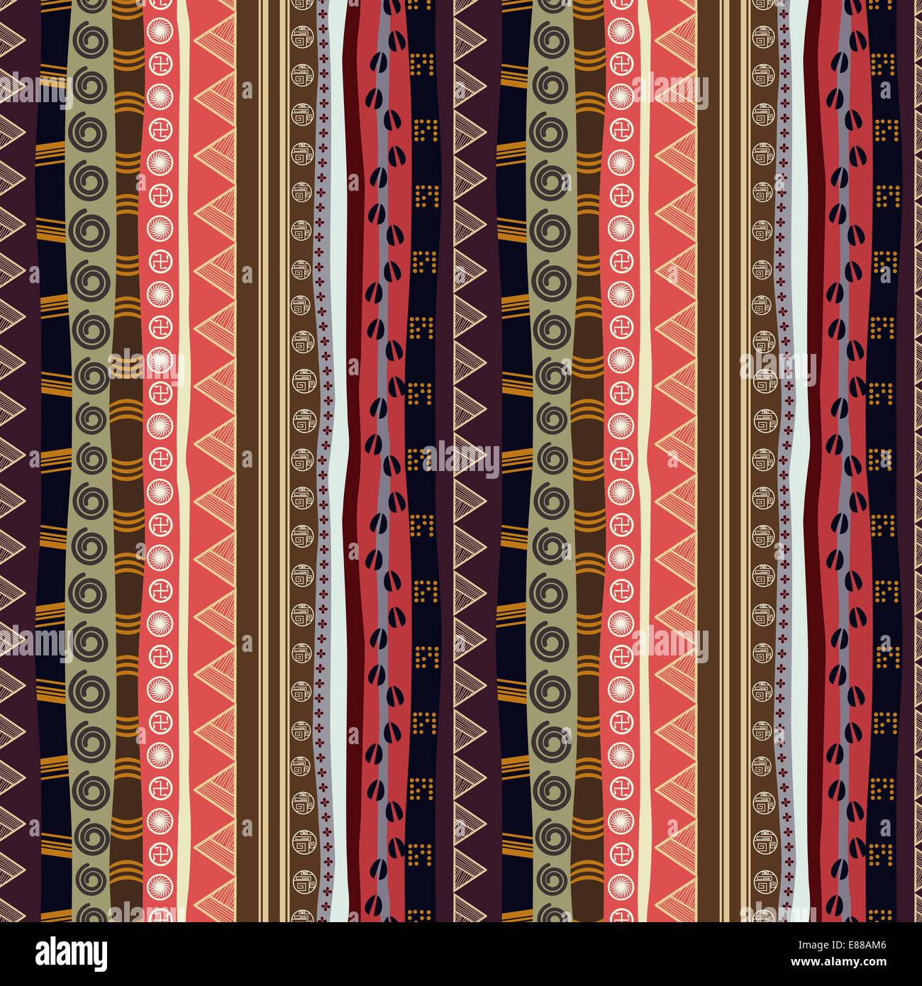 Abstract seamless texture of African Stock Vector Image & Art - Alamy