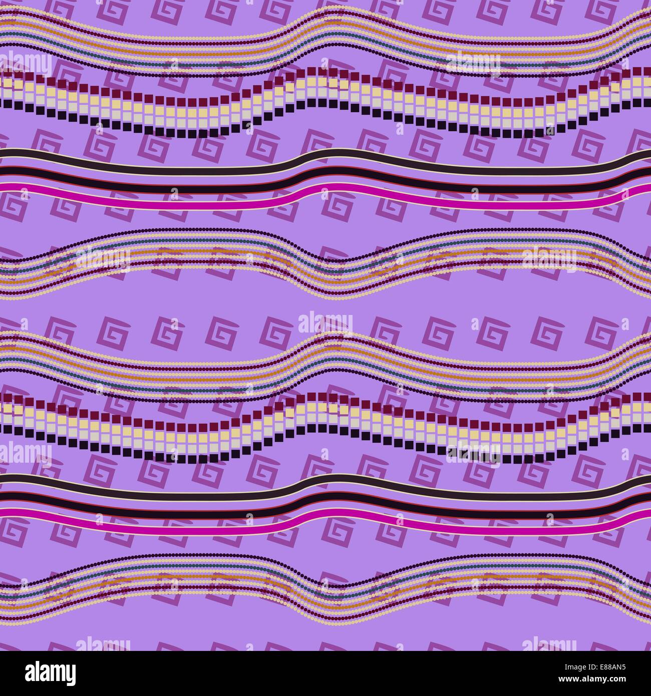 Pattern squares circles Stock Vector Images - Alamy