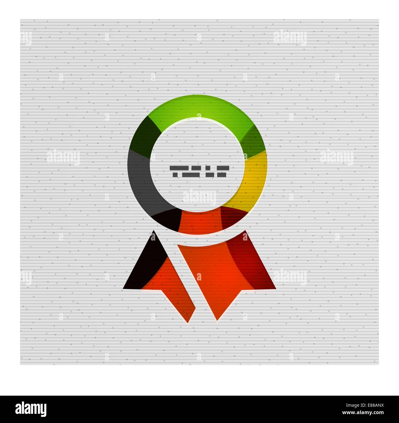 Insignia paper nodern design Stock Vector Image & Art - Alamy