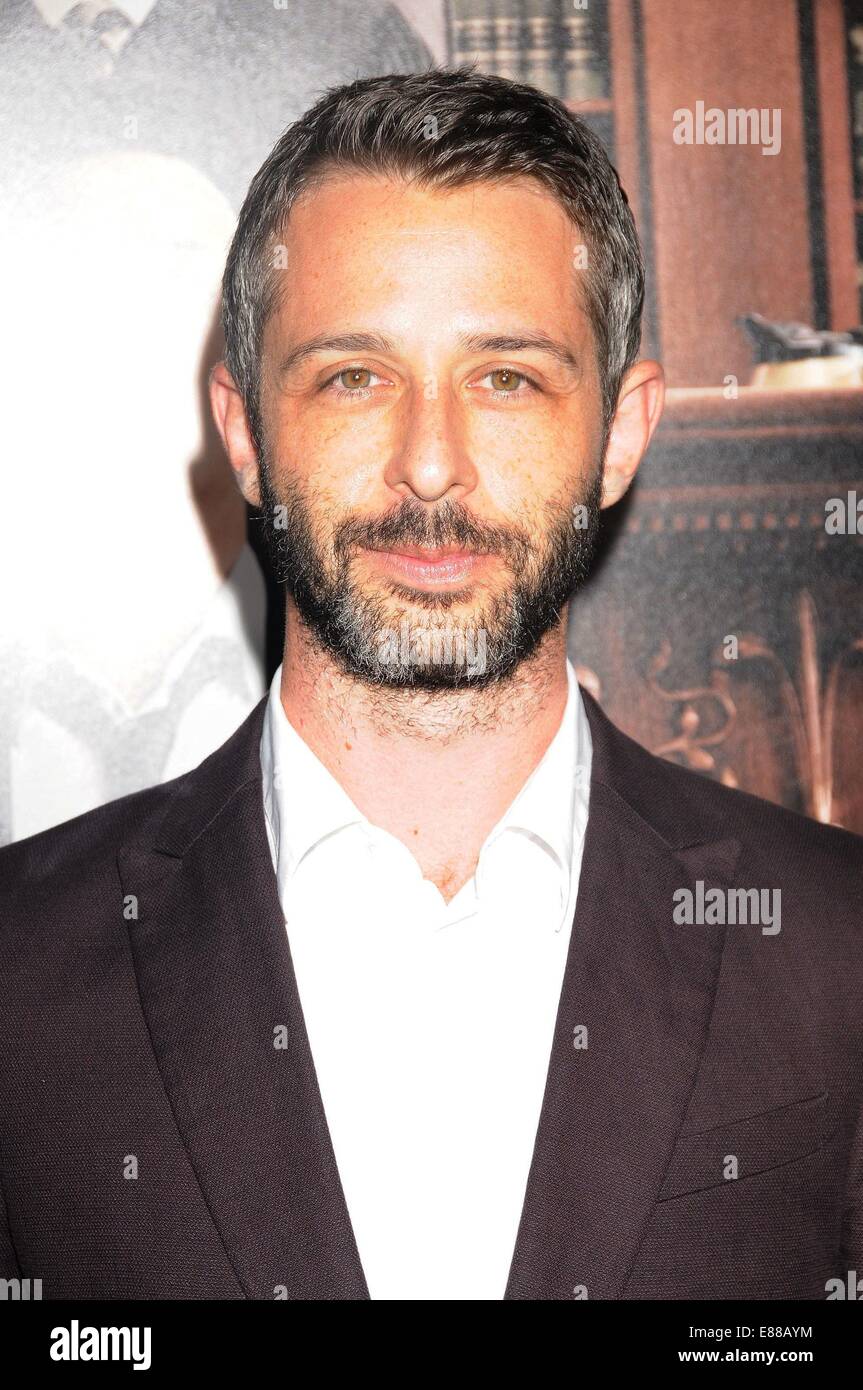 Los Angeles, CA, USA. 1st October, 2014. Actor JEREMY STRONG at the ...