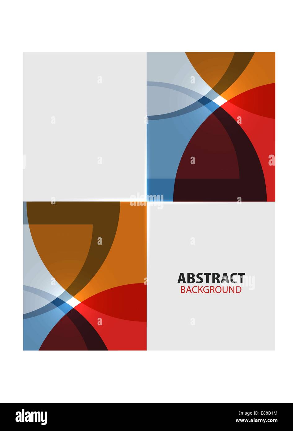 Colorful geometrical modern art minimal template Stock Vector Image ...