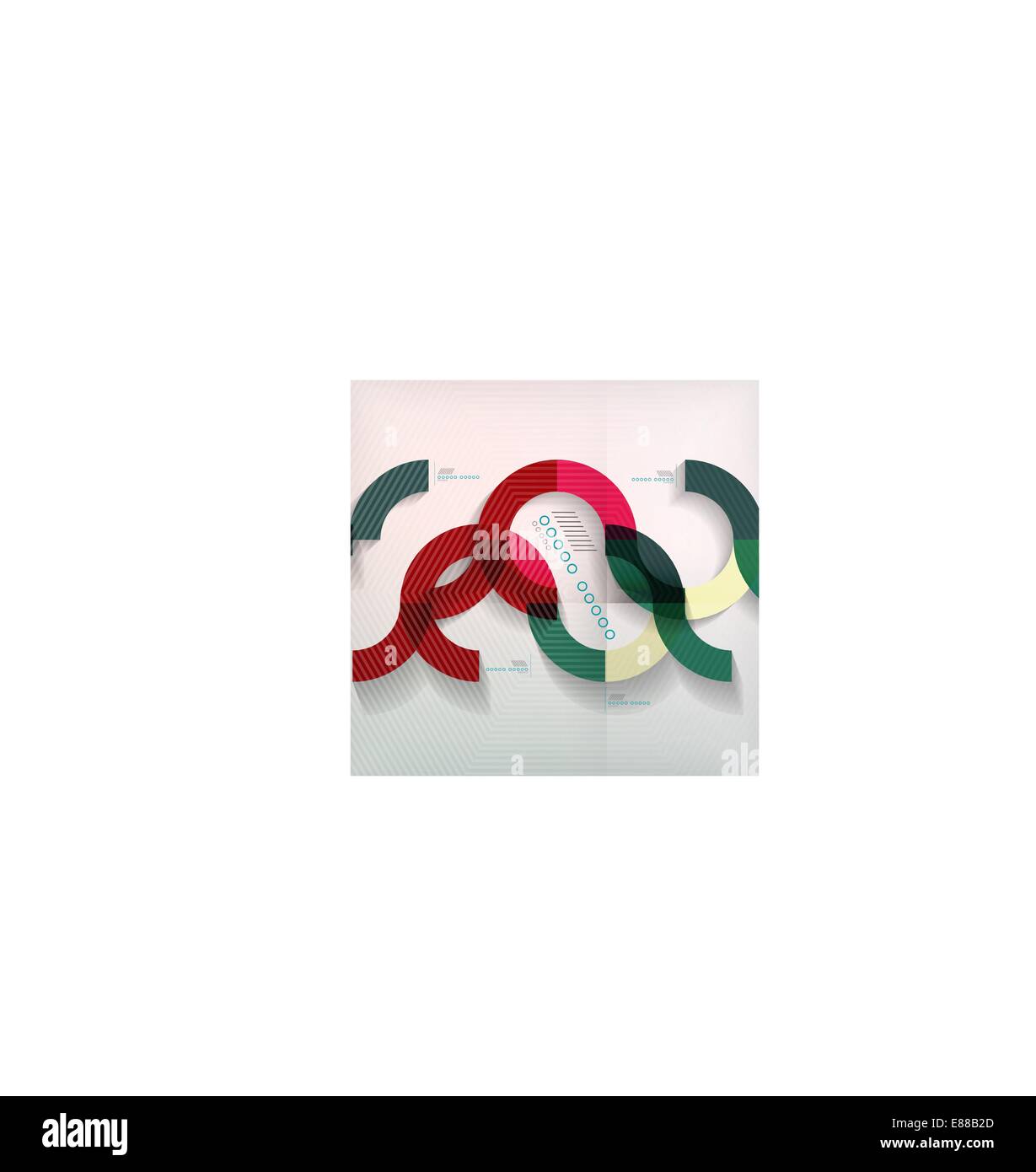 Grey geometrical shapes background Cut Out Stock Images & Pictures - Alamy