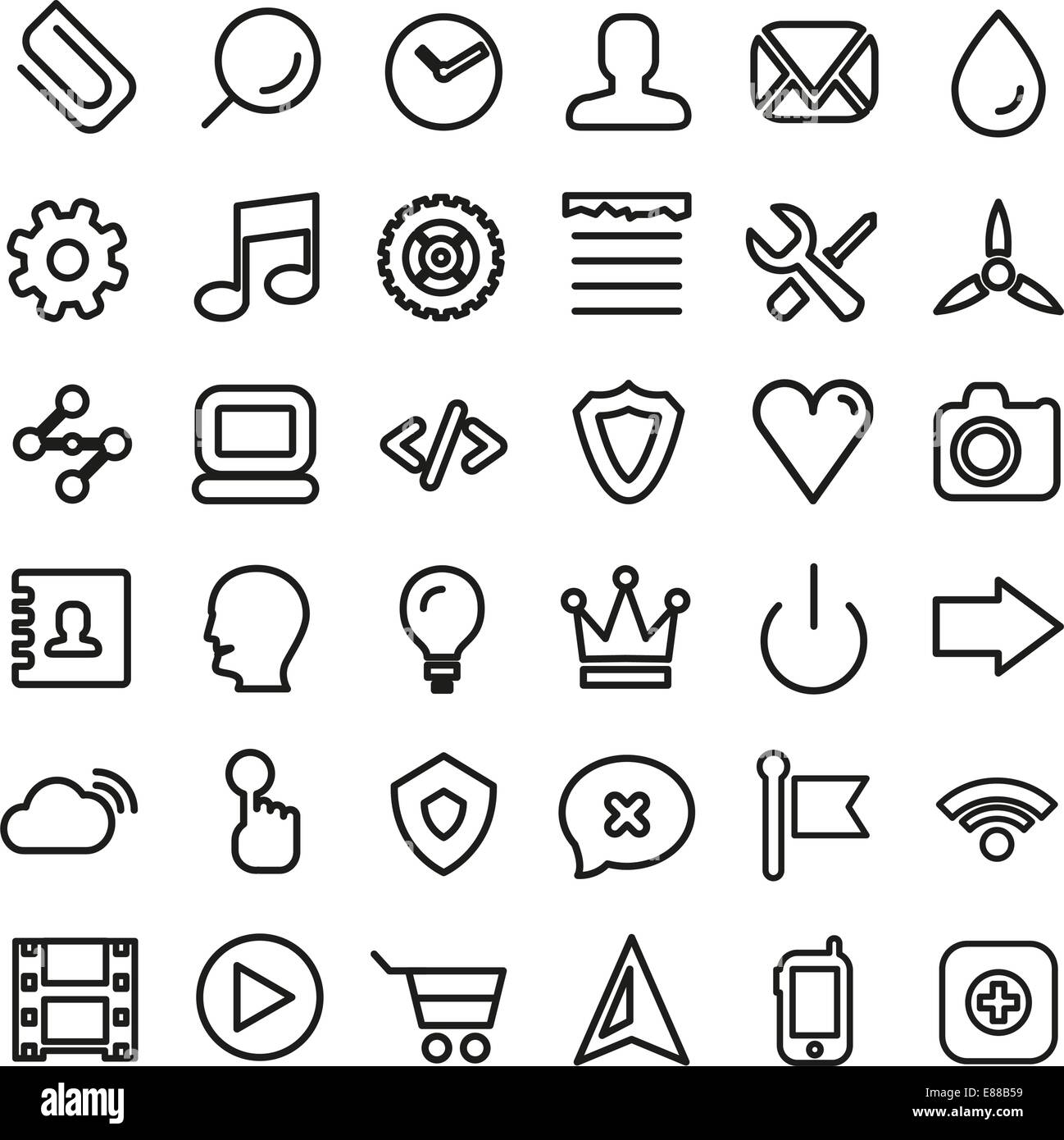 Ultra thin Stock Vector Images - Alamy