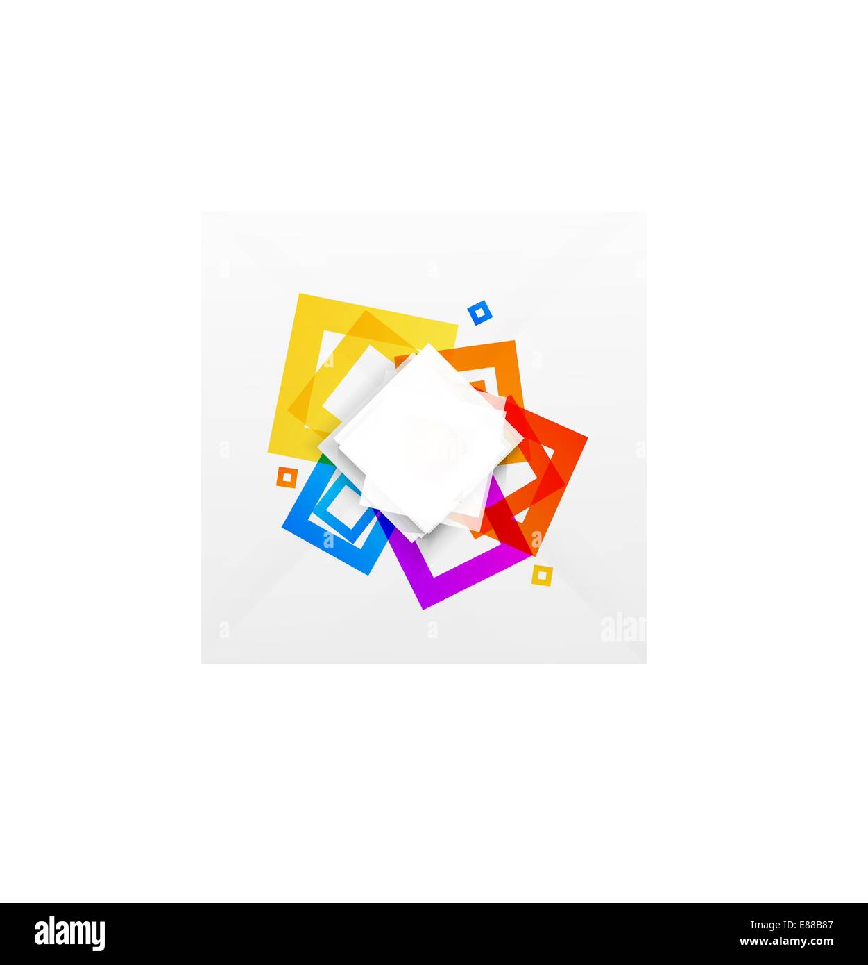 Abstract colorful squares background Stock Vector Image & Art - Alamy