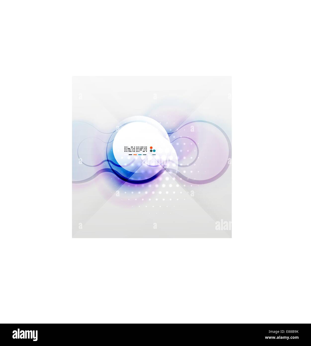 Vector futuristic blurred hi-tech shapes Stock Vector Image & Art - Alamy