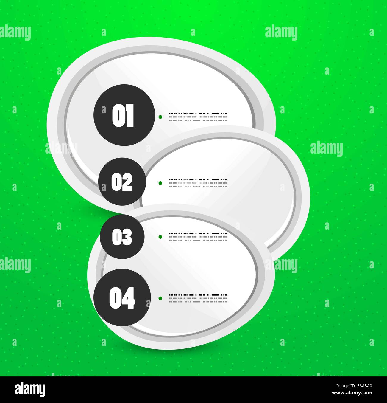 Abstract vector steps circles template Stock Vector Image & Art - Alamy