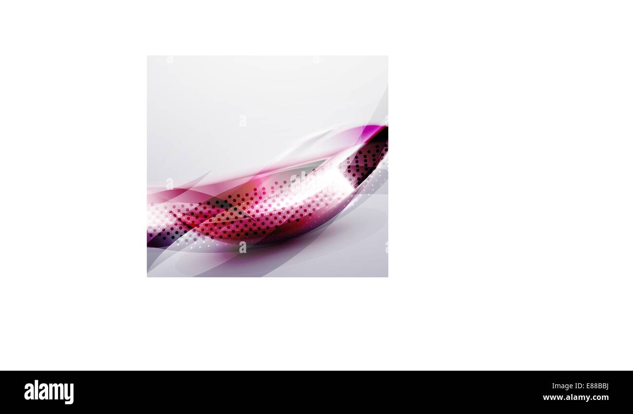 Purple line light glow Cut Out Stock Images & Pictures - Alamy