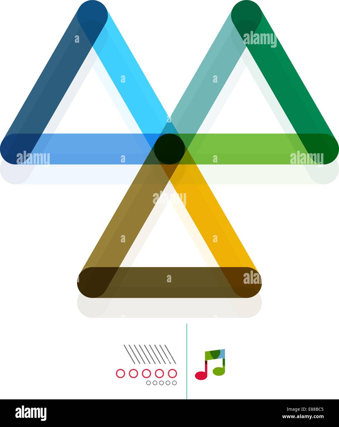 Vector abstract geometric line shape concept Stock Vector Image & Art ...