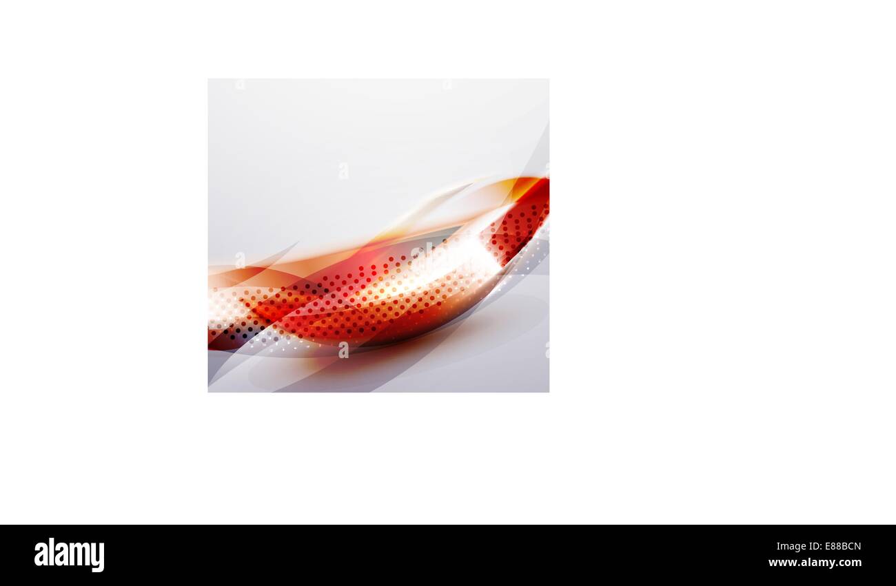 Red line abstraction design template Stock Vector Image & Art - Alamy