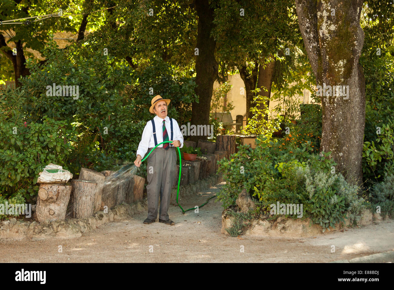 Elderly inhabitant hi-res stock photography and images - Alamy