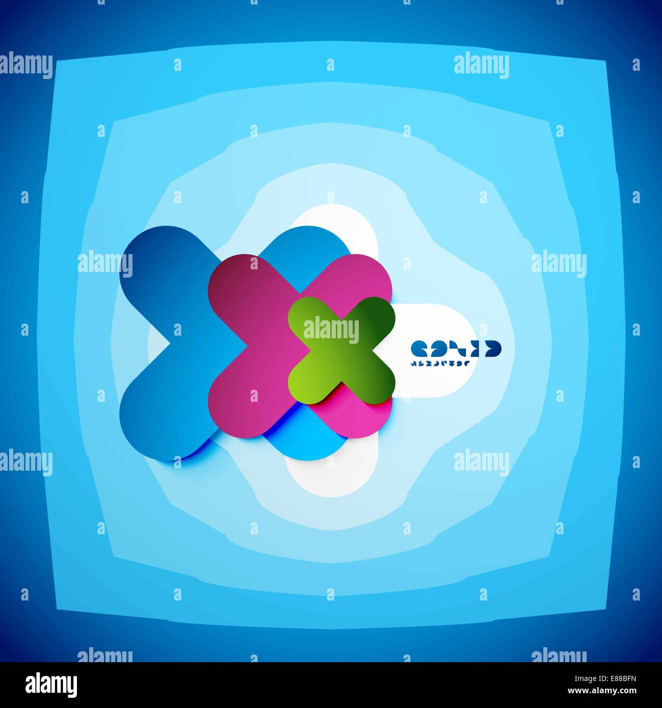 Vector creative color clean cross sign Stock Vector Image & Art - Alamy