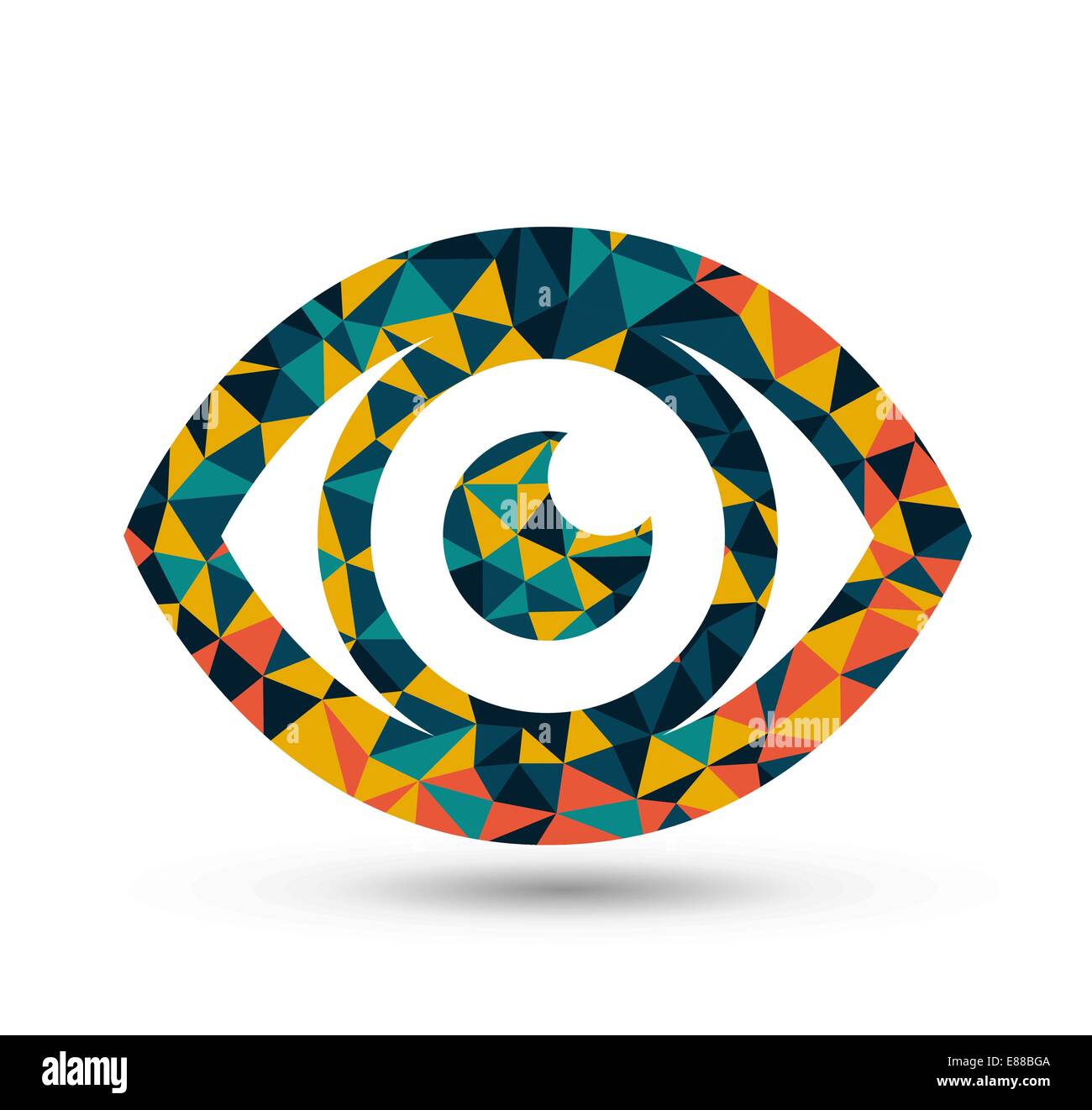 Eye triangle hi-res stock photography and images - Alamy