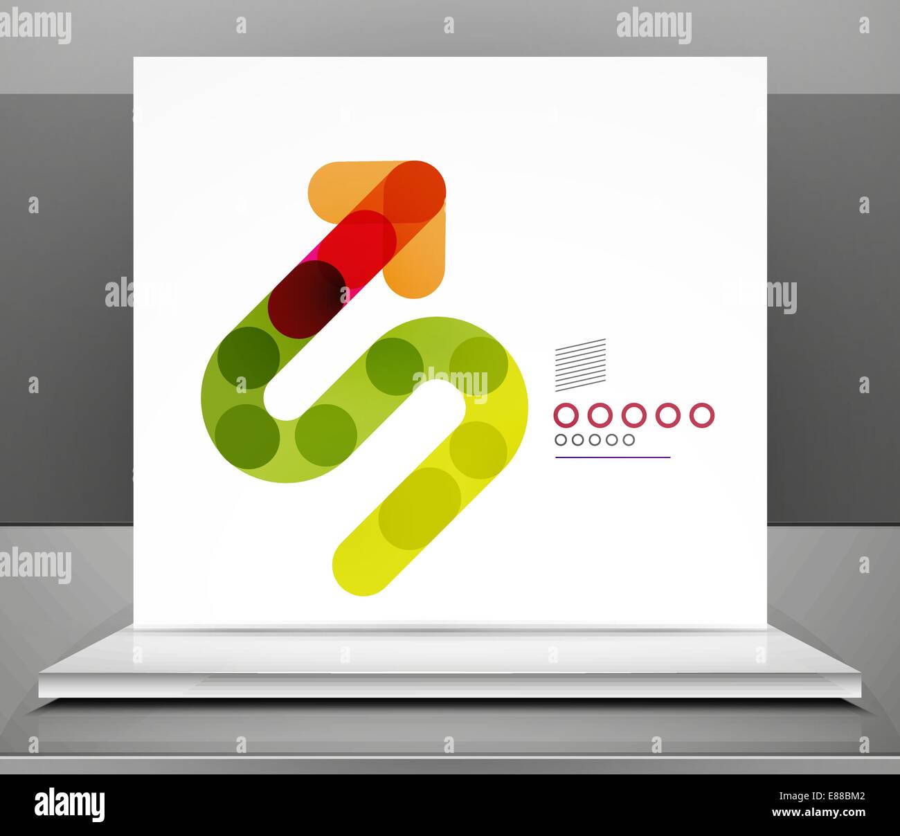 Geometric arrow graphics hi-res stock photography and images - Alamy