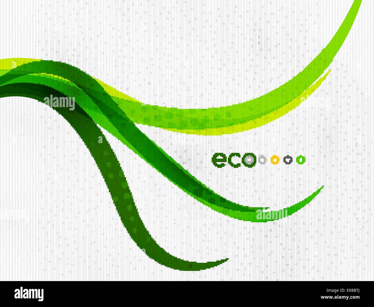 Green eco rainbow on textile texture Stock Vector Image & Art - Alamy