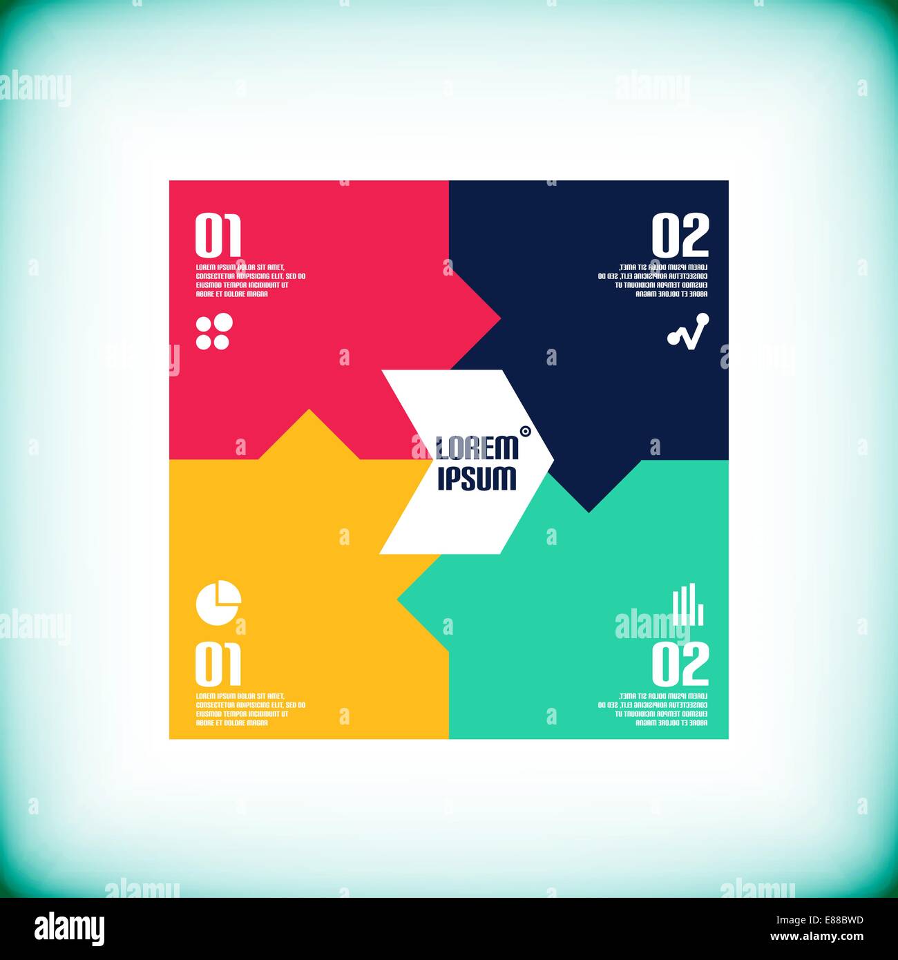 Modern geometrical banner design template Stock Vector Image & Art - Alamy