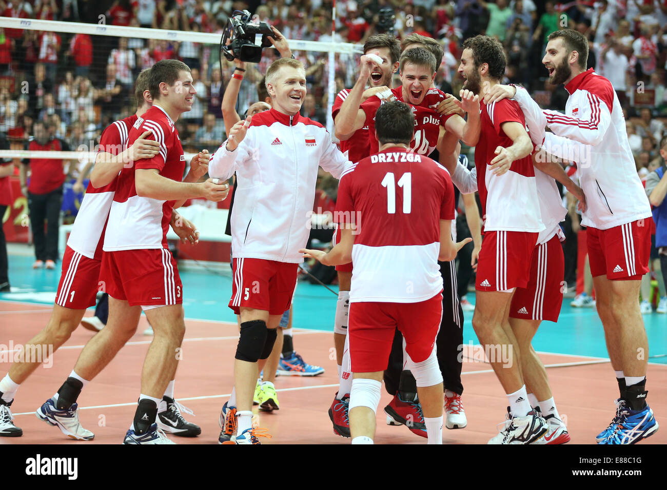 Group match volleyball players hi-res stock photography and images - Alamy