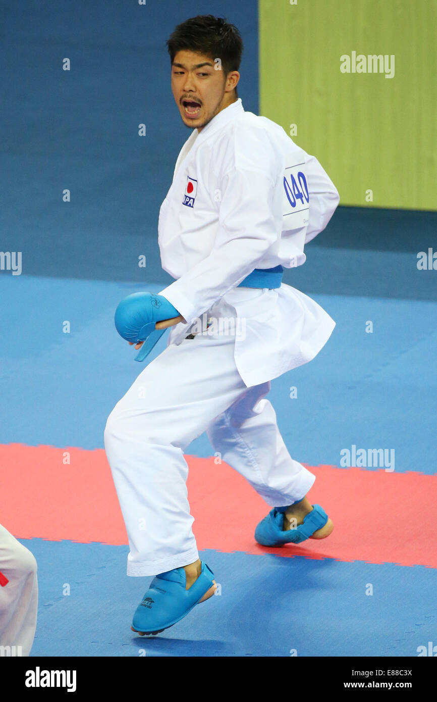 Incheon, South Korea. 2nd Oct, 2014. Hiroto Shinohara (JPN) Karate ...