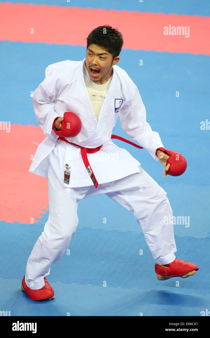 Incheon, South Korea. 2nd Oct, 2014. Hiroto Shinohara (JPN) Karate ...