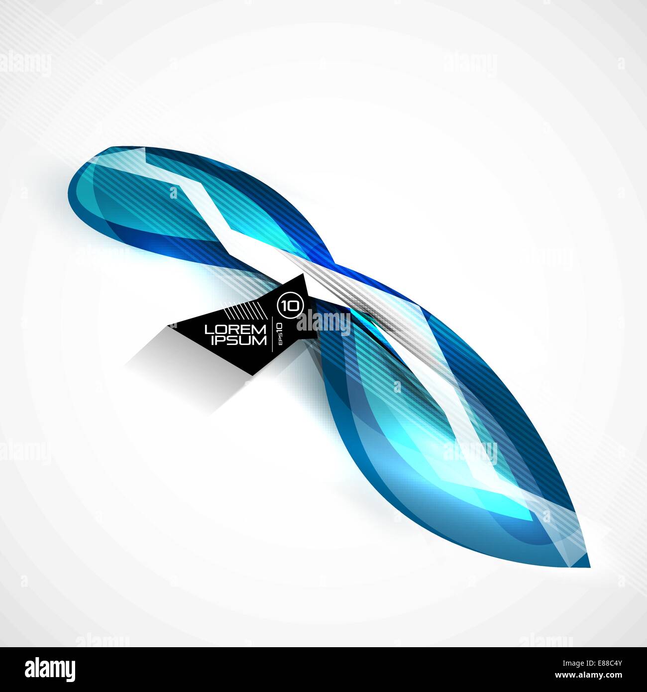 Futuristic hi-tech line design on grey for your background Stock Vector ...