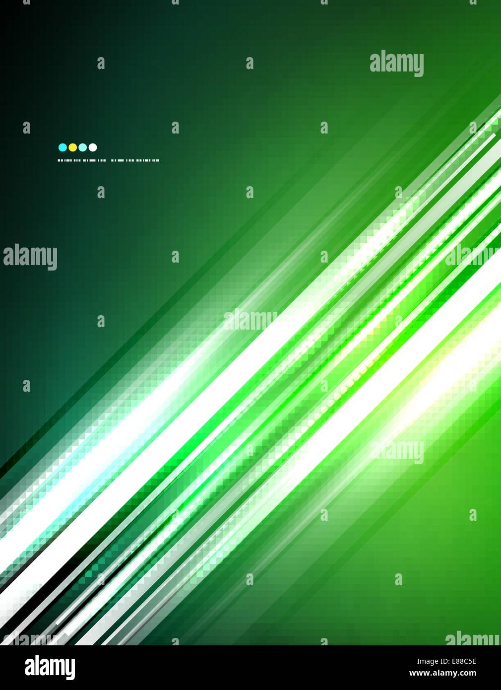 Light shiny straight lines on color background. Abstract design ...