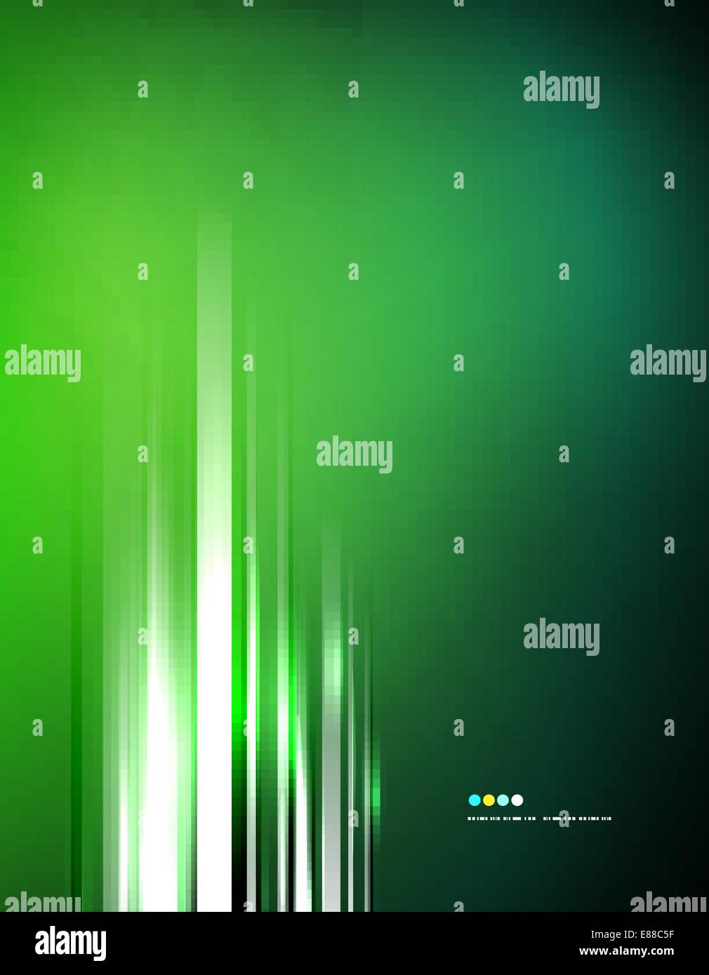 Light shiny straight lines on color background. Abstract design ...