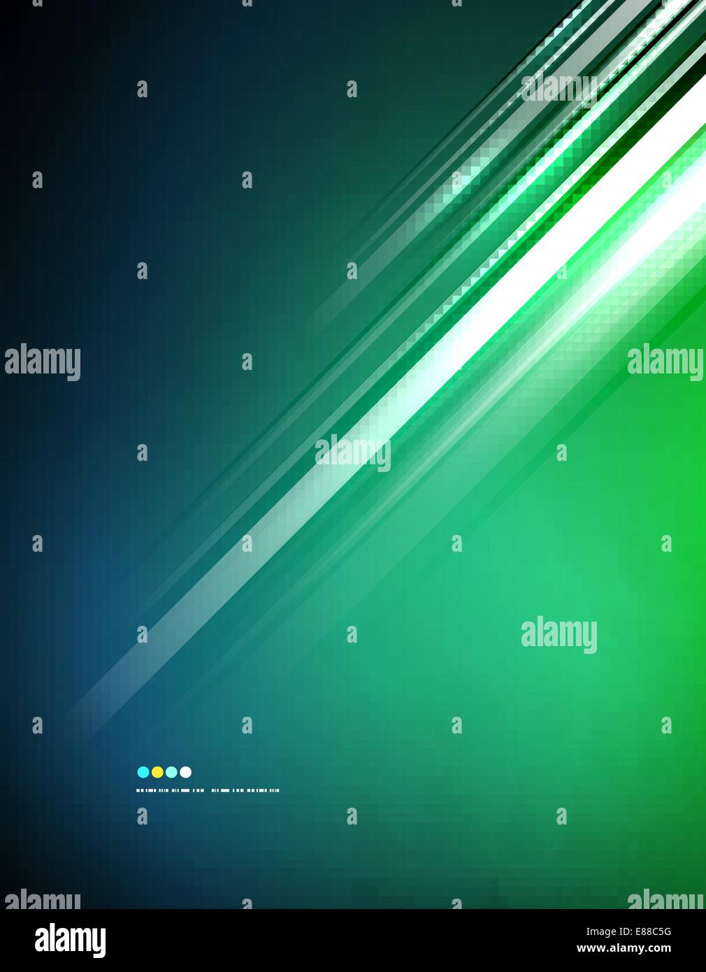 Light shiny straight lines on color background. Abstract design ...