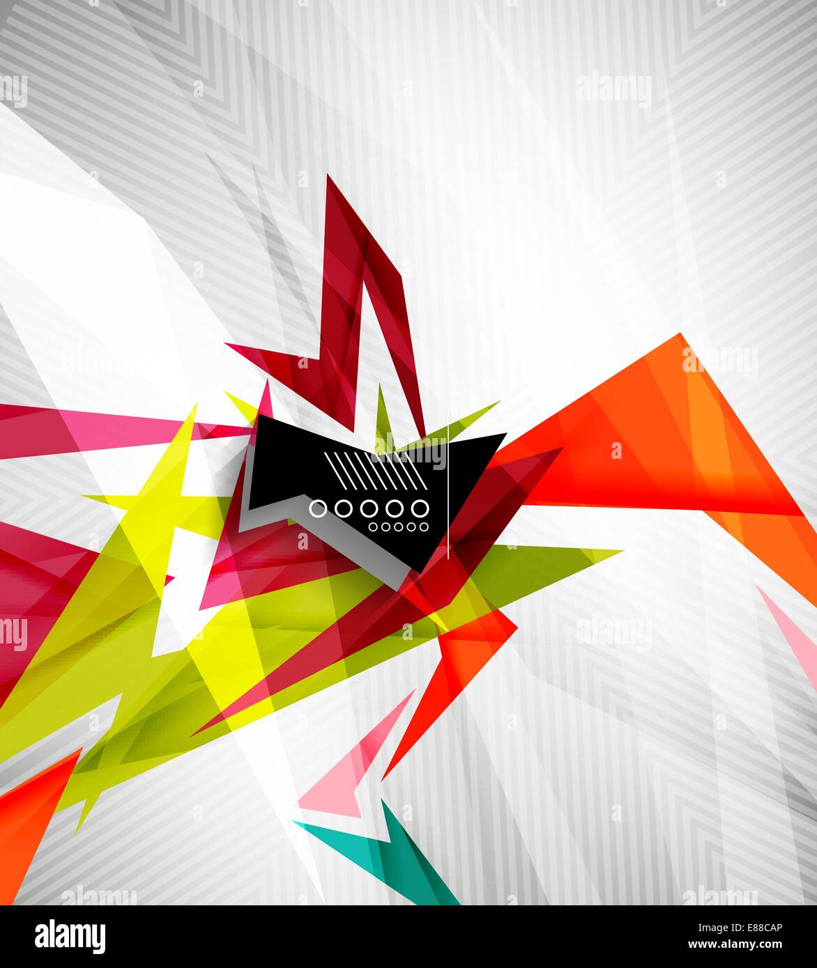 Motion geometric shapes - rapid straight lines for infographics ...