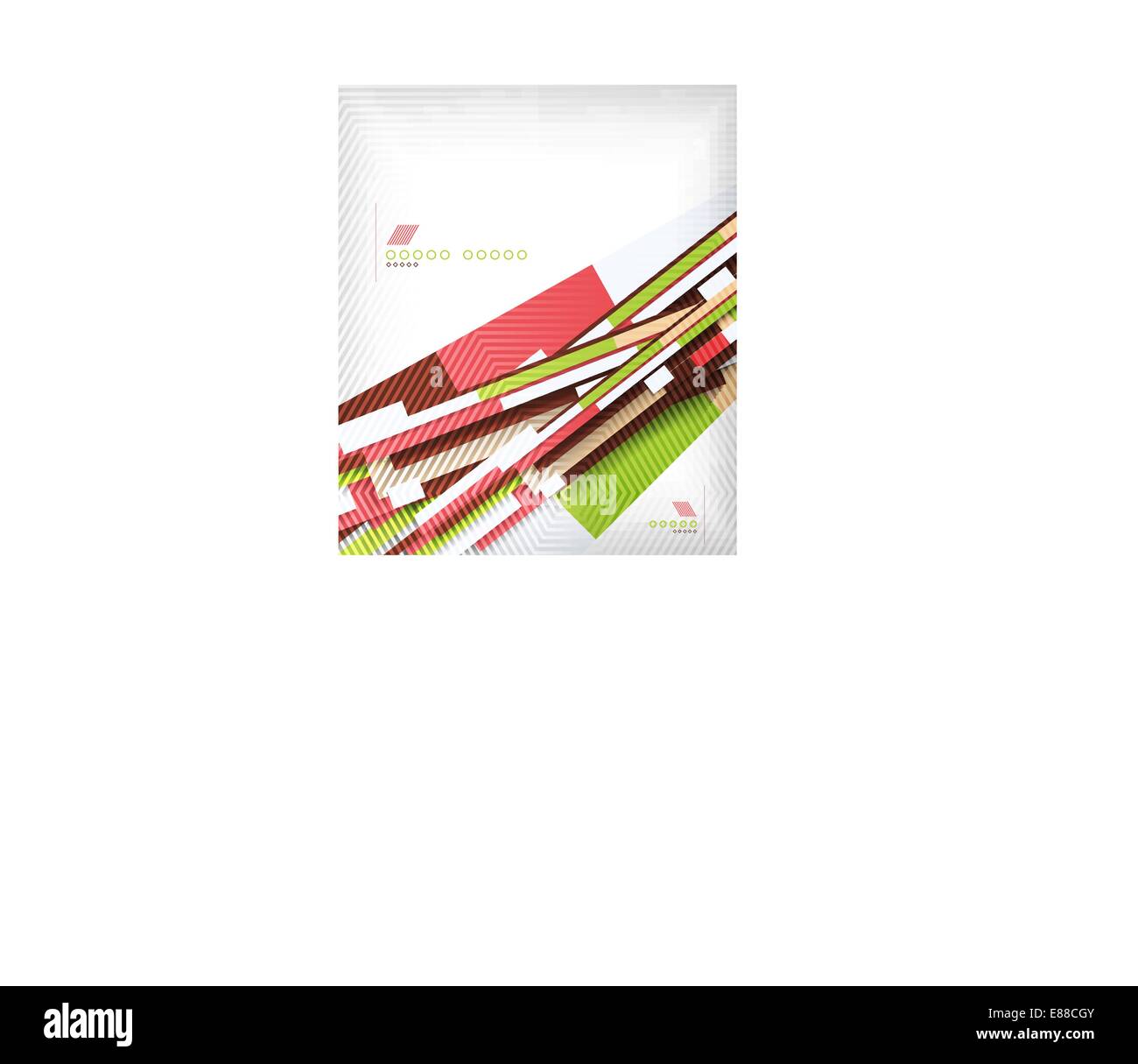 Abstract 3d straight lines geometric shape background Stock Vector ...