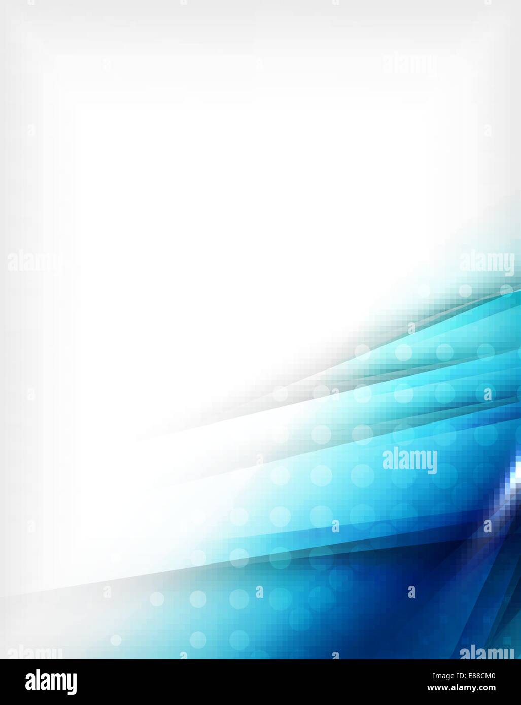 Smooth elegant wave business background template Stock Vector Image ...