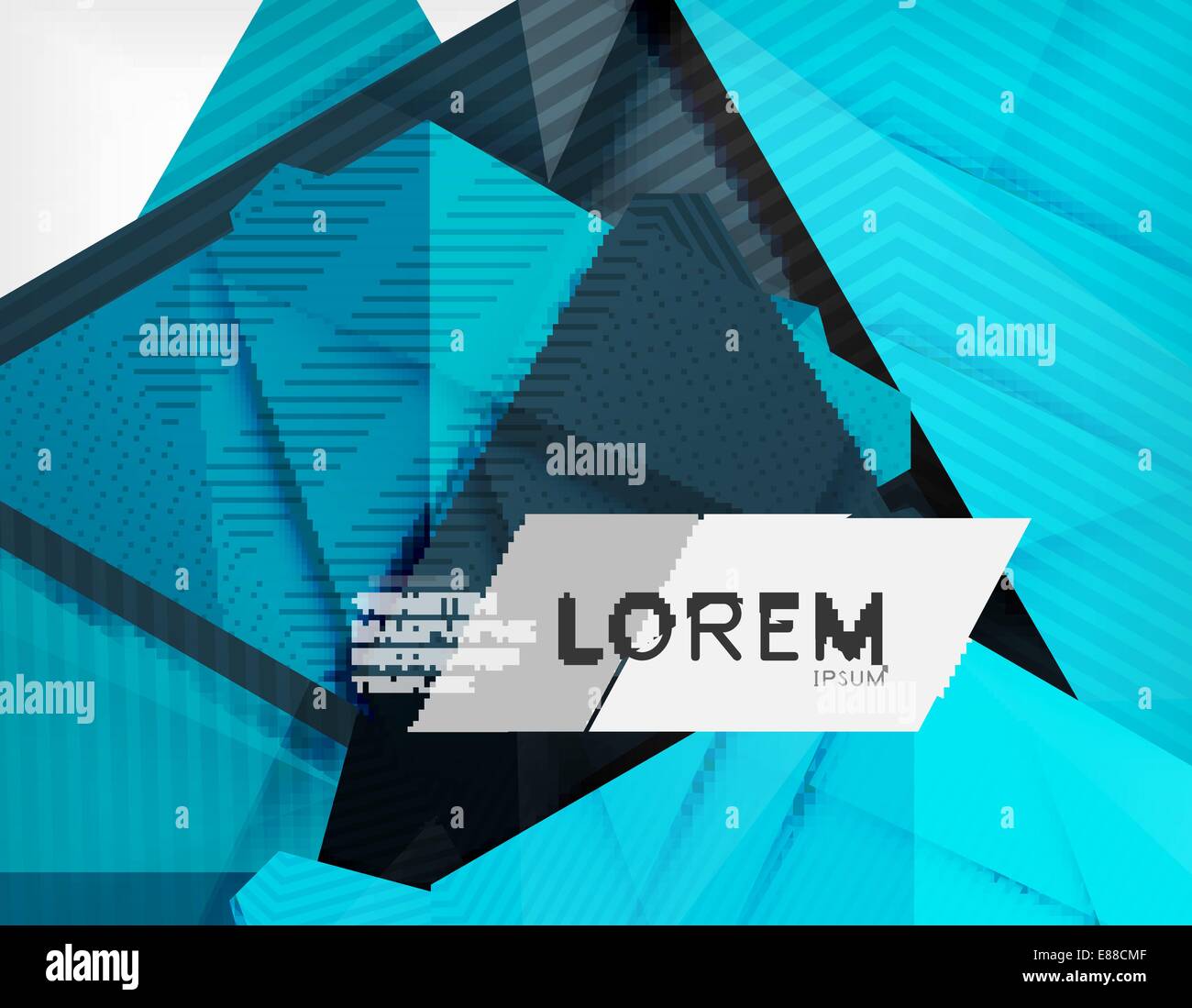 Corporate abstract business template. For brochure, presentation, web ...