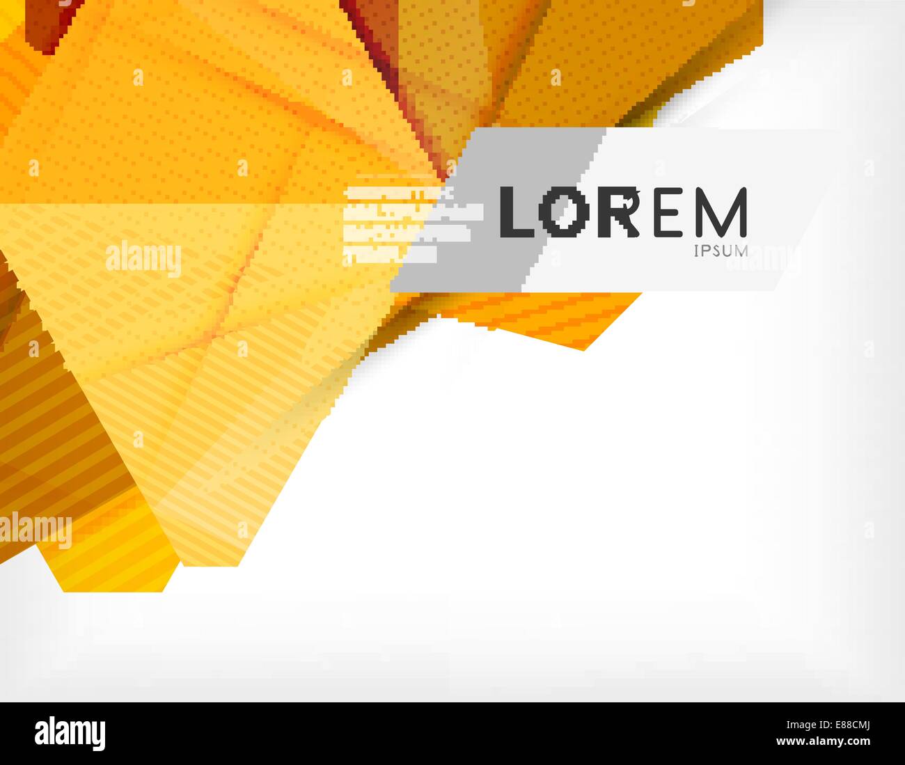 Corporate abstract business template. For brochure, presentation, web ...