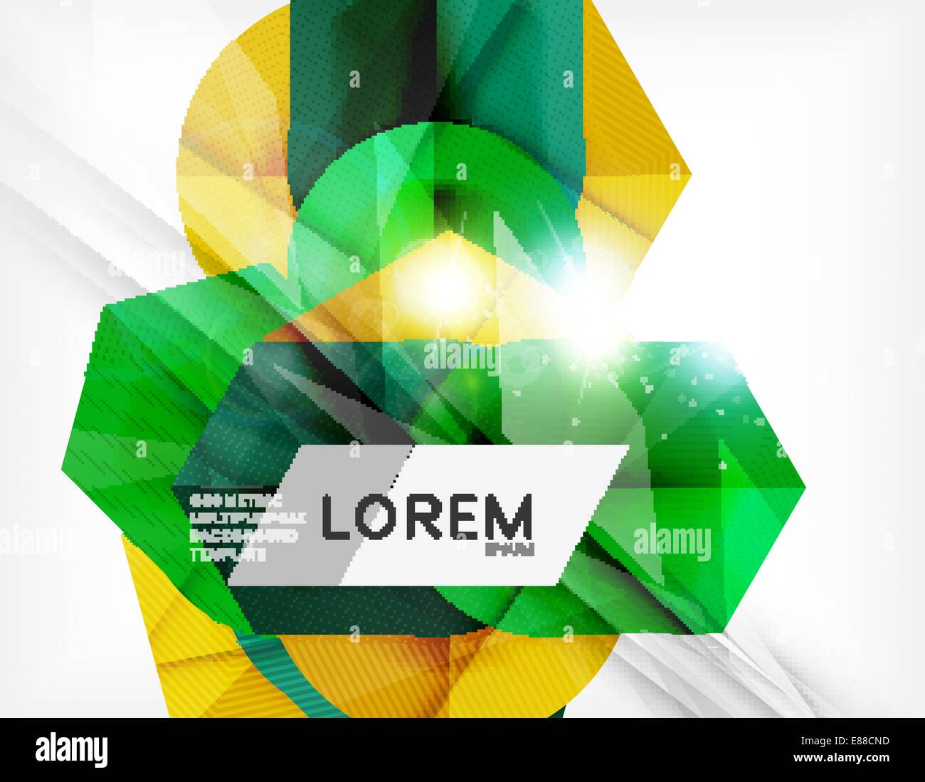 Corporate abstract business template. For brochure, presentation, web ...