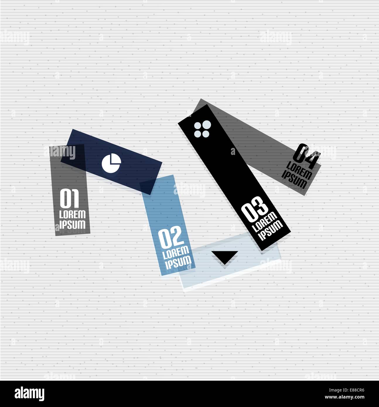 Business lines design for infographics | business background | numbered ...