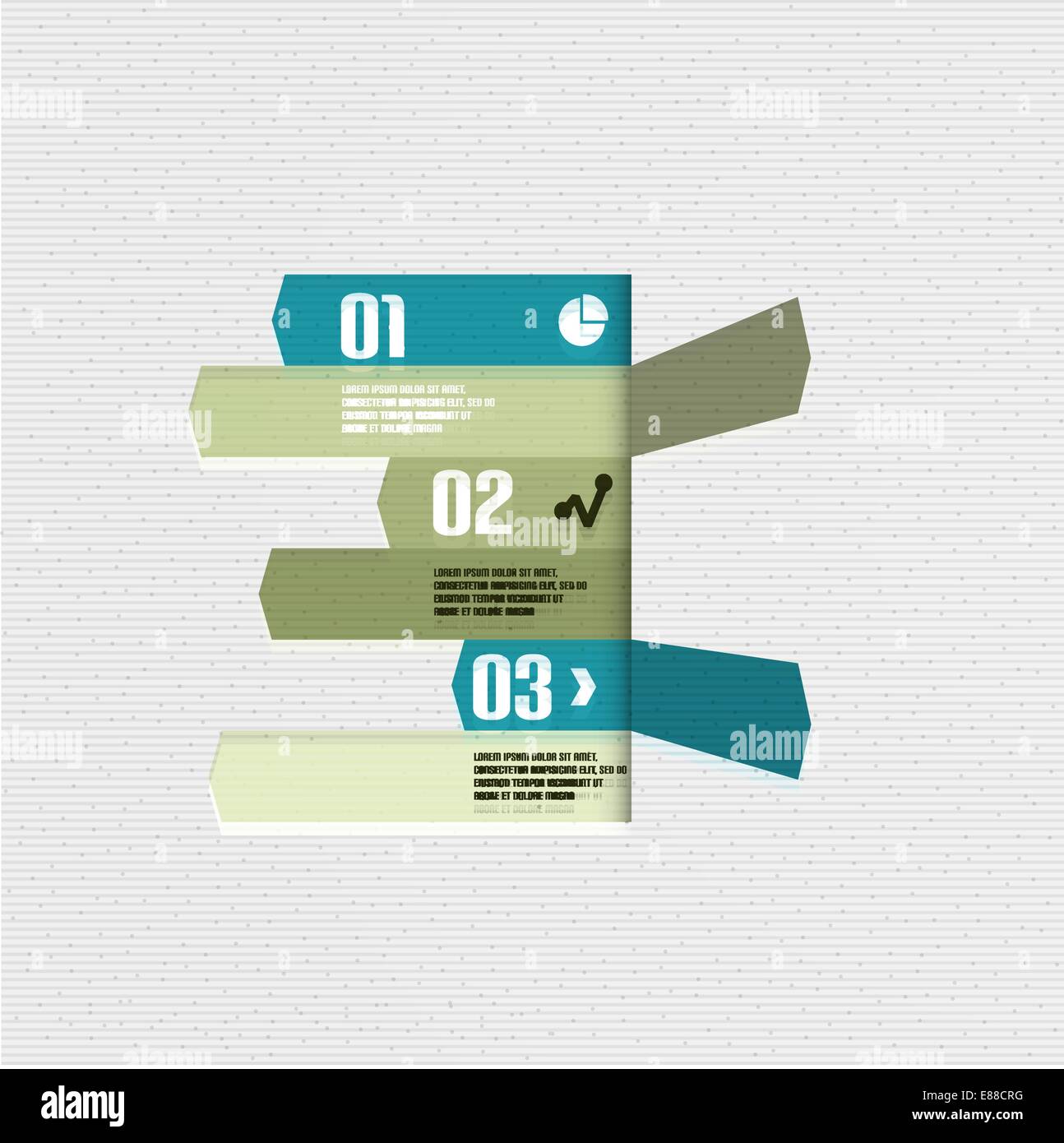 Business lines design for infographics | business background | numbered ...