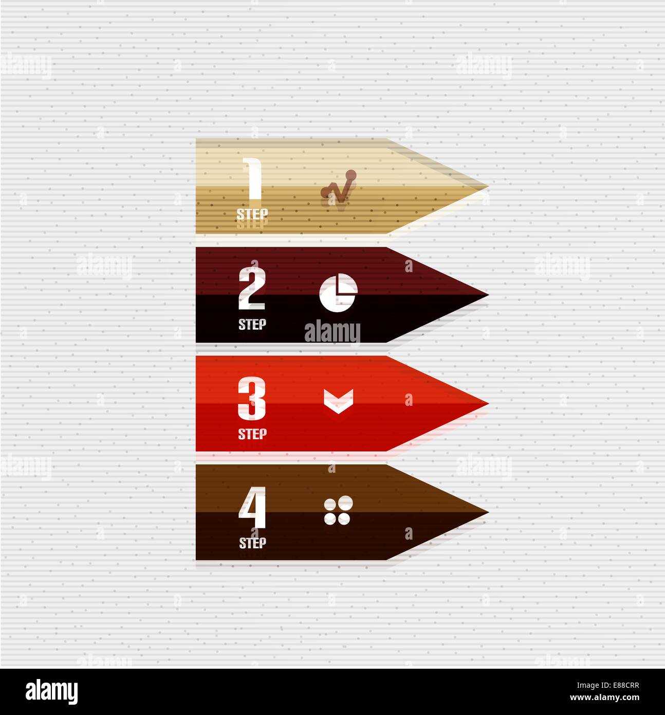 Business lines design for infographics | business background | numbered ...