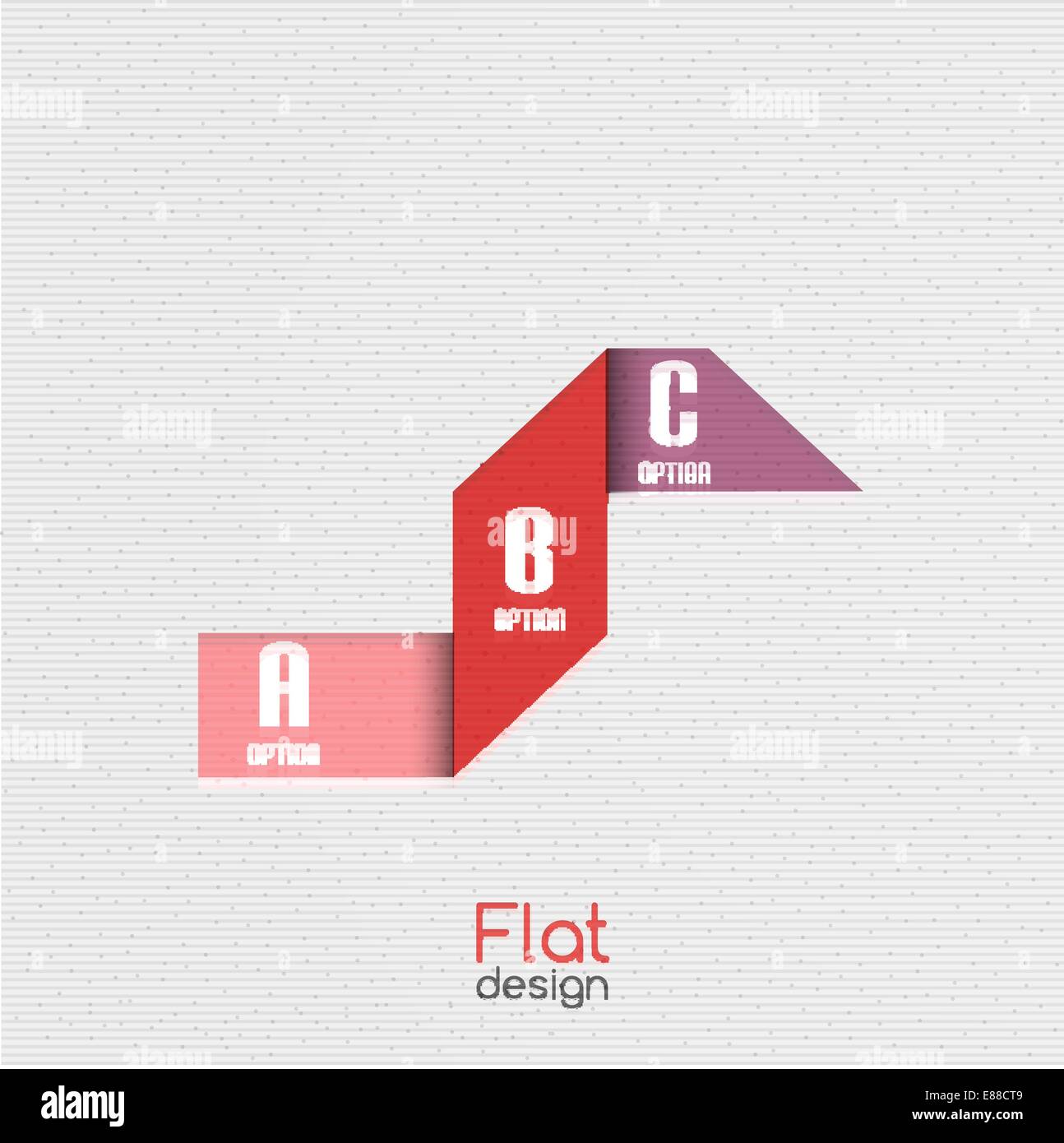 Colorful business ribbon stripes for infographics | business background ...
