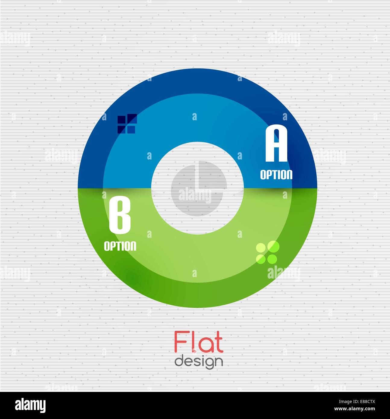 Circle ribbon design infographic banner. For banners, business ...
