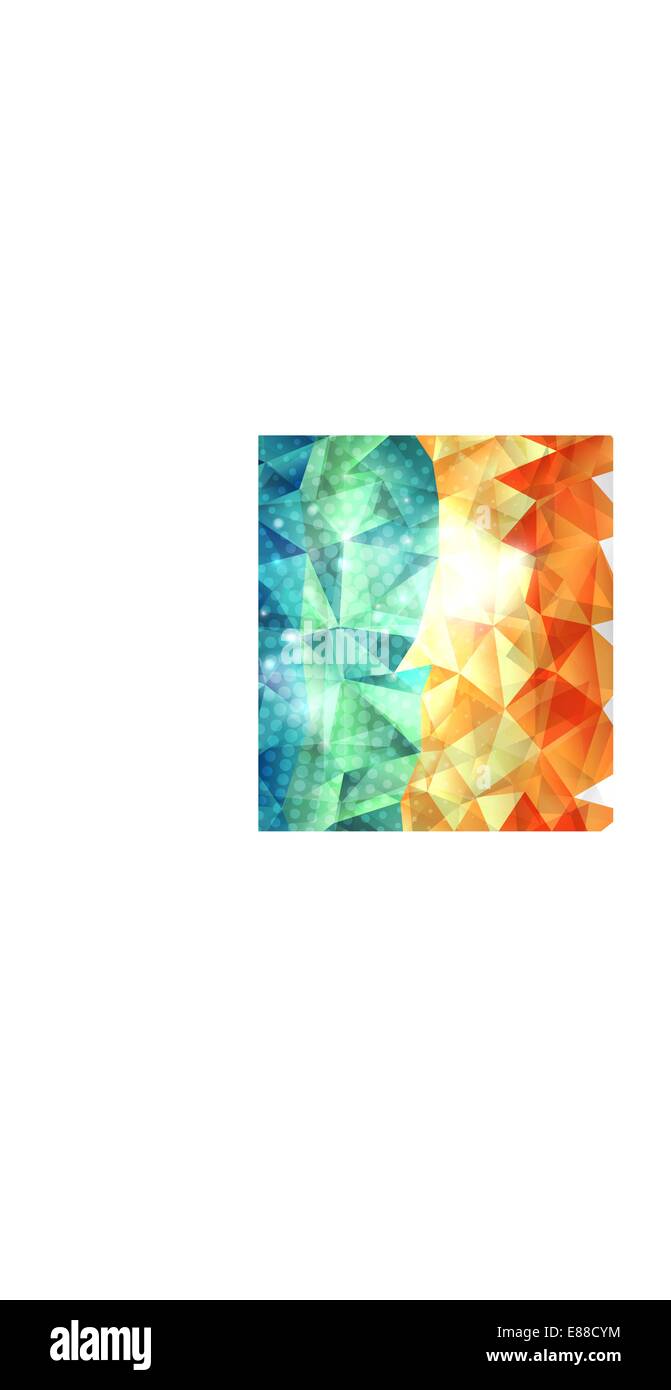 Shiny triangles geometric shape background Stock Vector Image & Art - Alamy