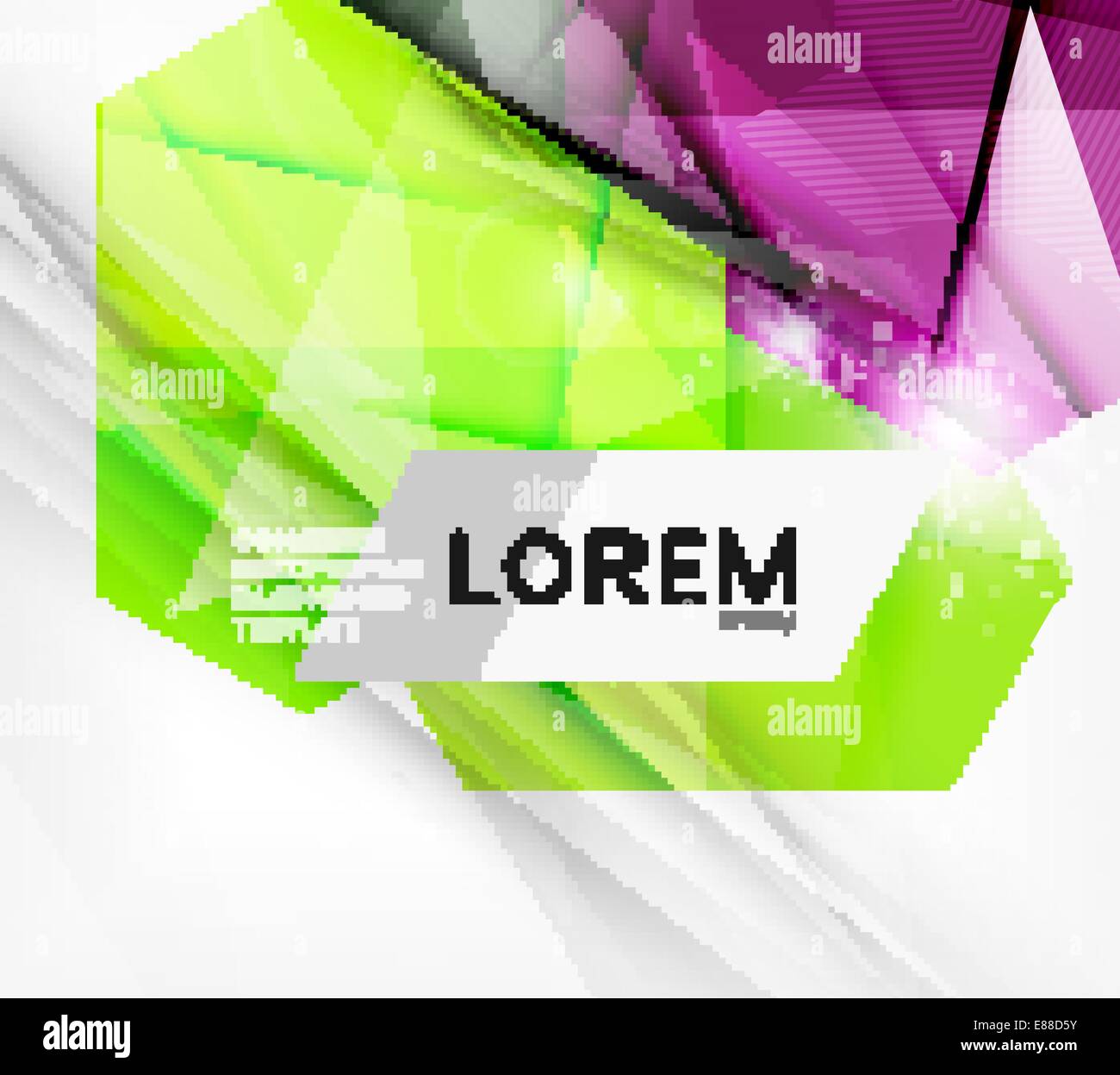 Corporate abstract business template. For brochure, presentation, web ...