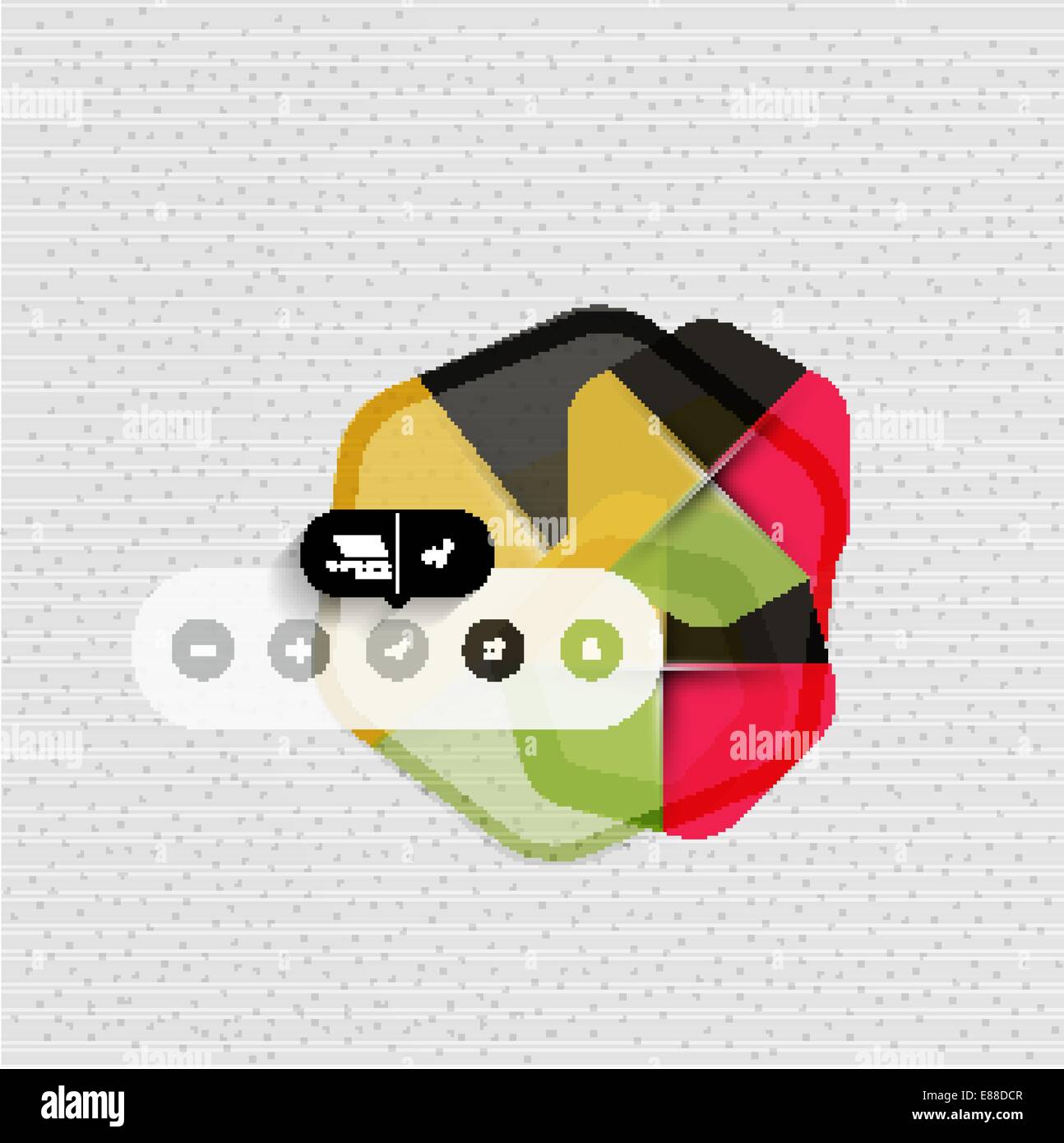 Abstract geometric shape industrial background Stock Vector Image & Art ...