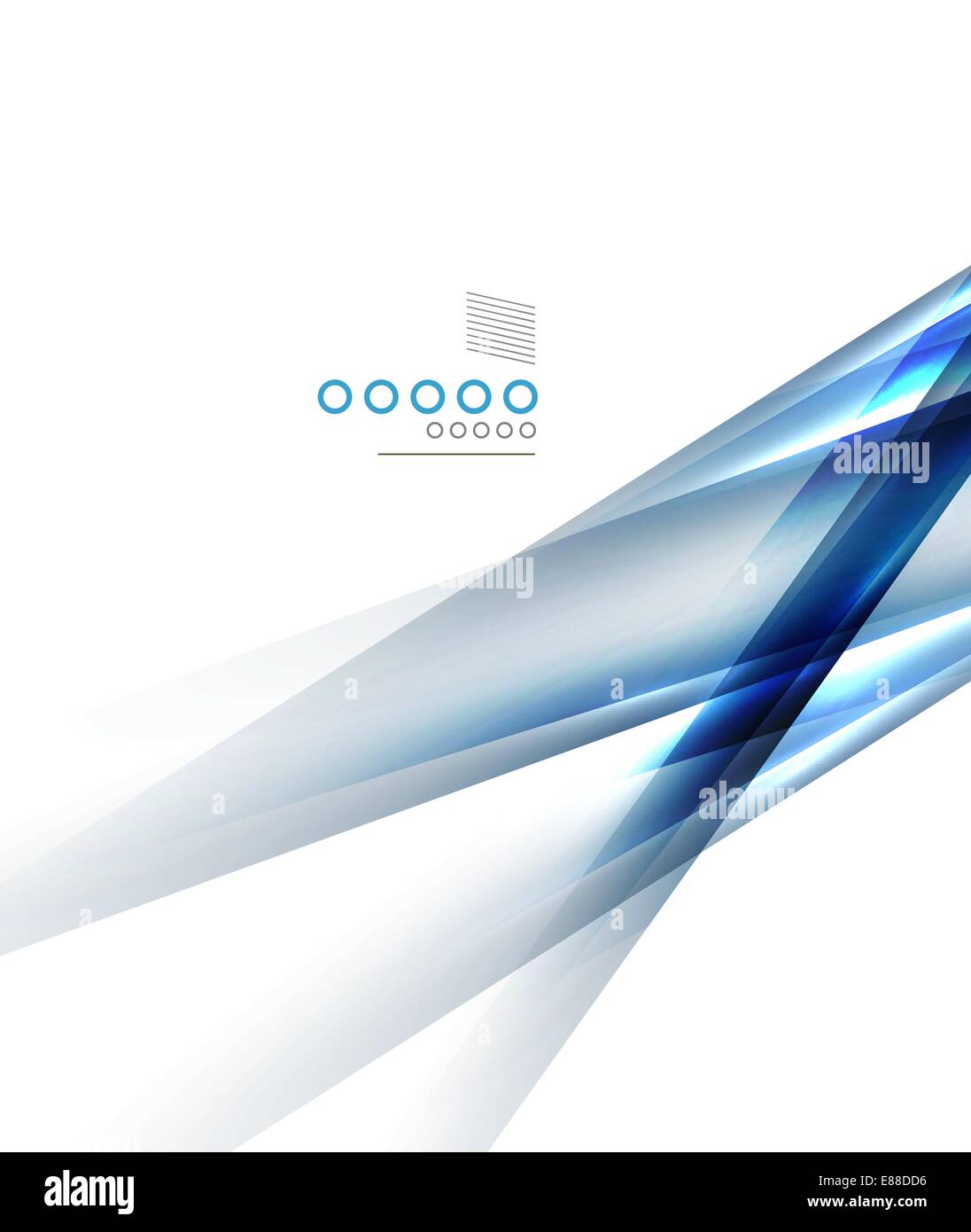 Blue light shadow straight lines design. For business templates ...